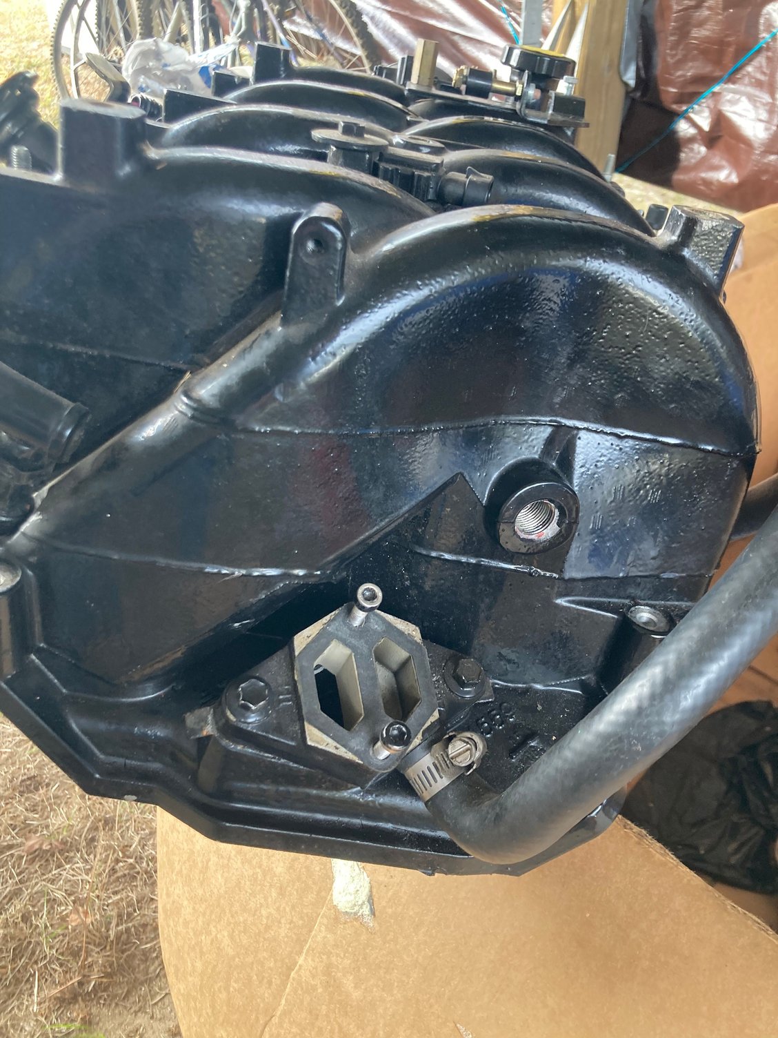 Complete 496 Mag HO Intake Manifold - Offshoreonly.com