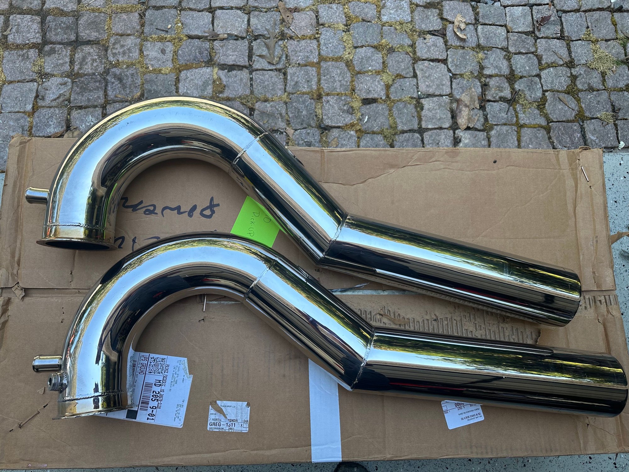 Stainless Marine HP500 dry to the tip risers - Offshoreonly.com