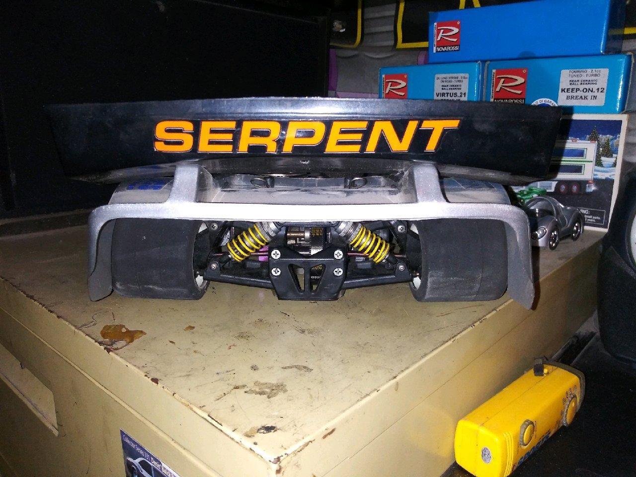 For sale Serpent Vector 1/8th scale on-road nitro car ARTR - R/C Tech ...