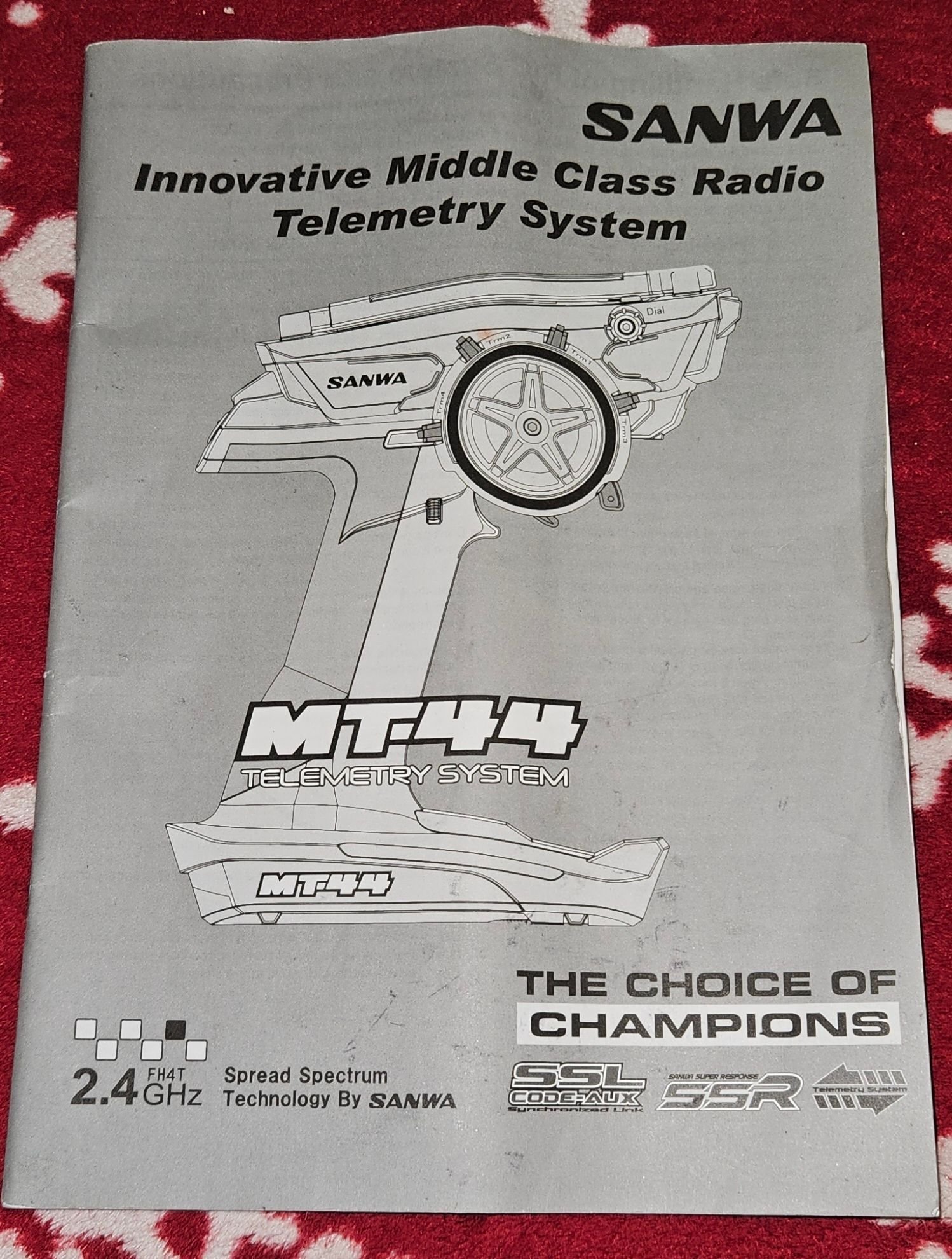 F/S. Sanwa MT44 2.4GHZ radio with RX492i SSL receiver. - R/C Tech Forums