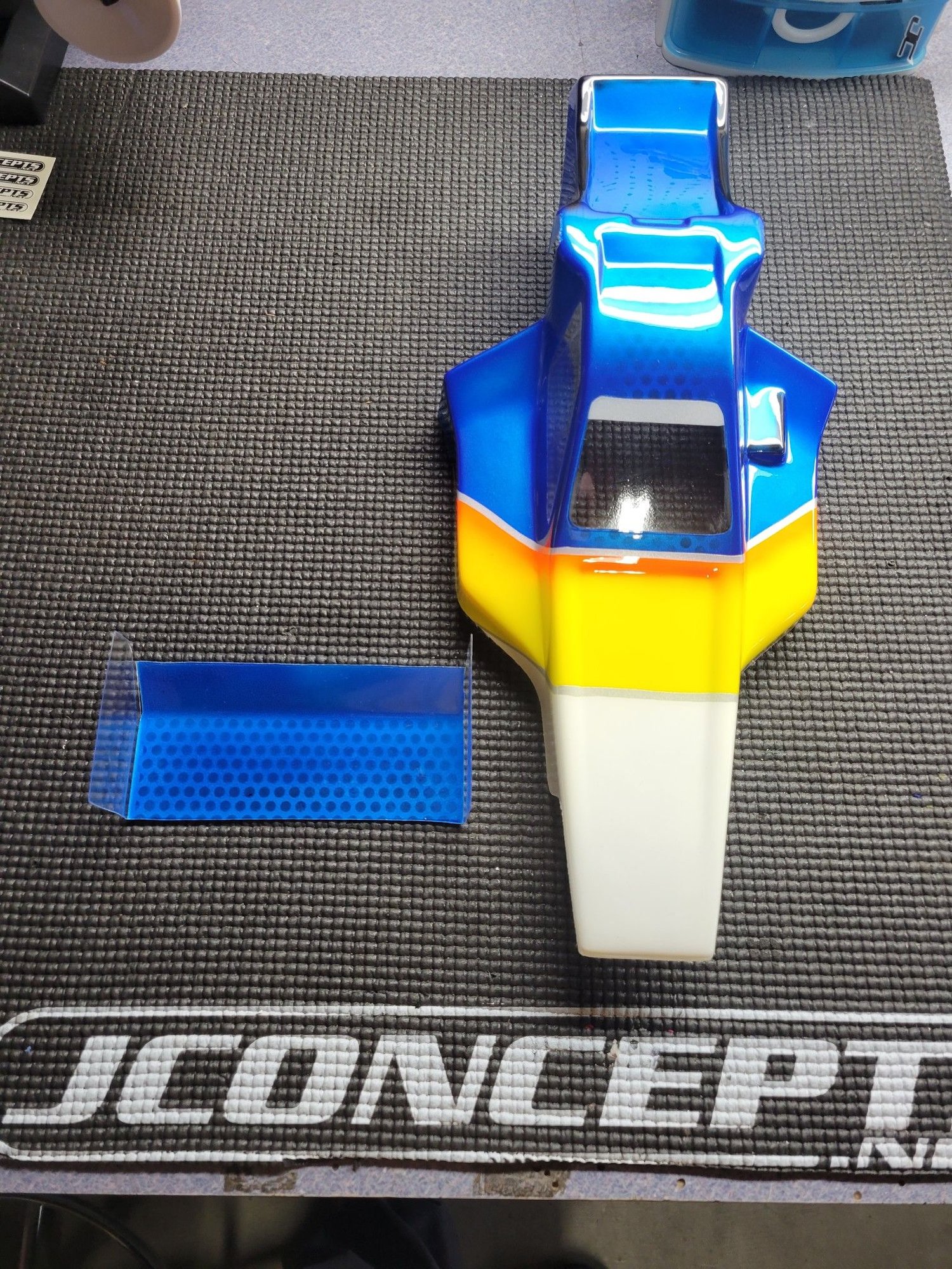 Custom painted rc10 turbo mirage body - R/C Tech Forums