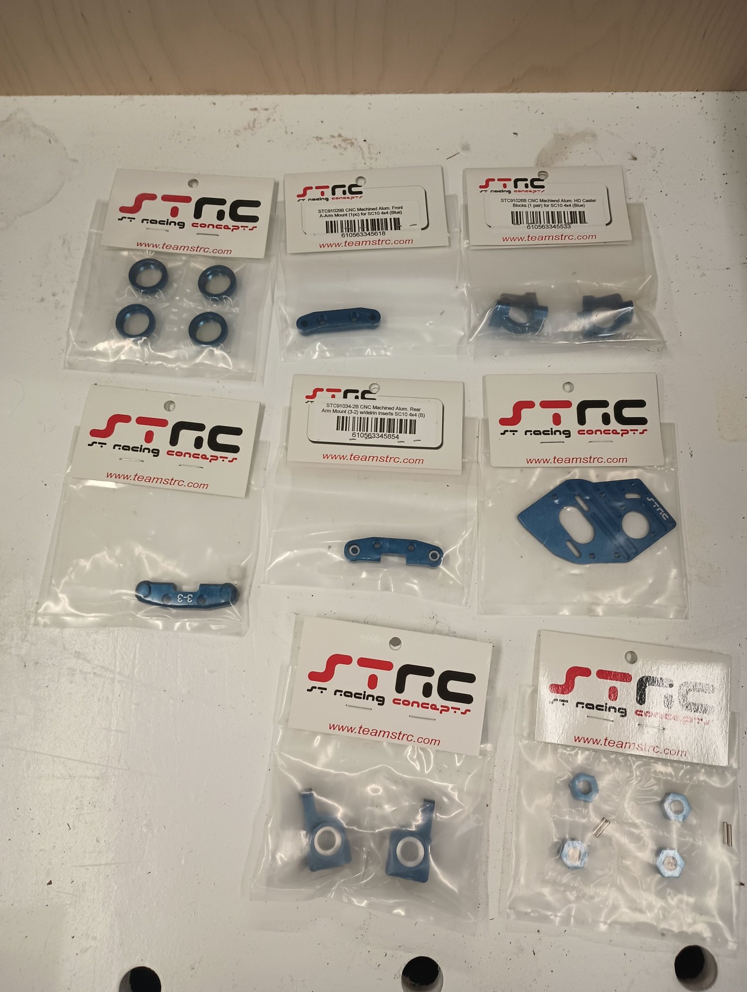 New STRC Aluminum upgrade parts for SC10 4x4 - R/C Tech Forums