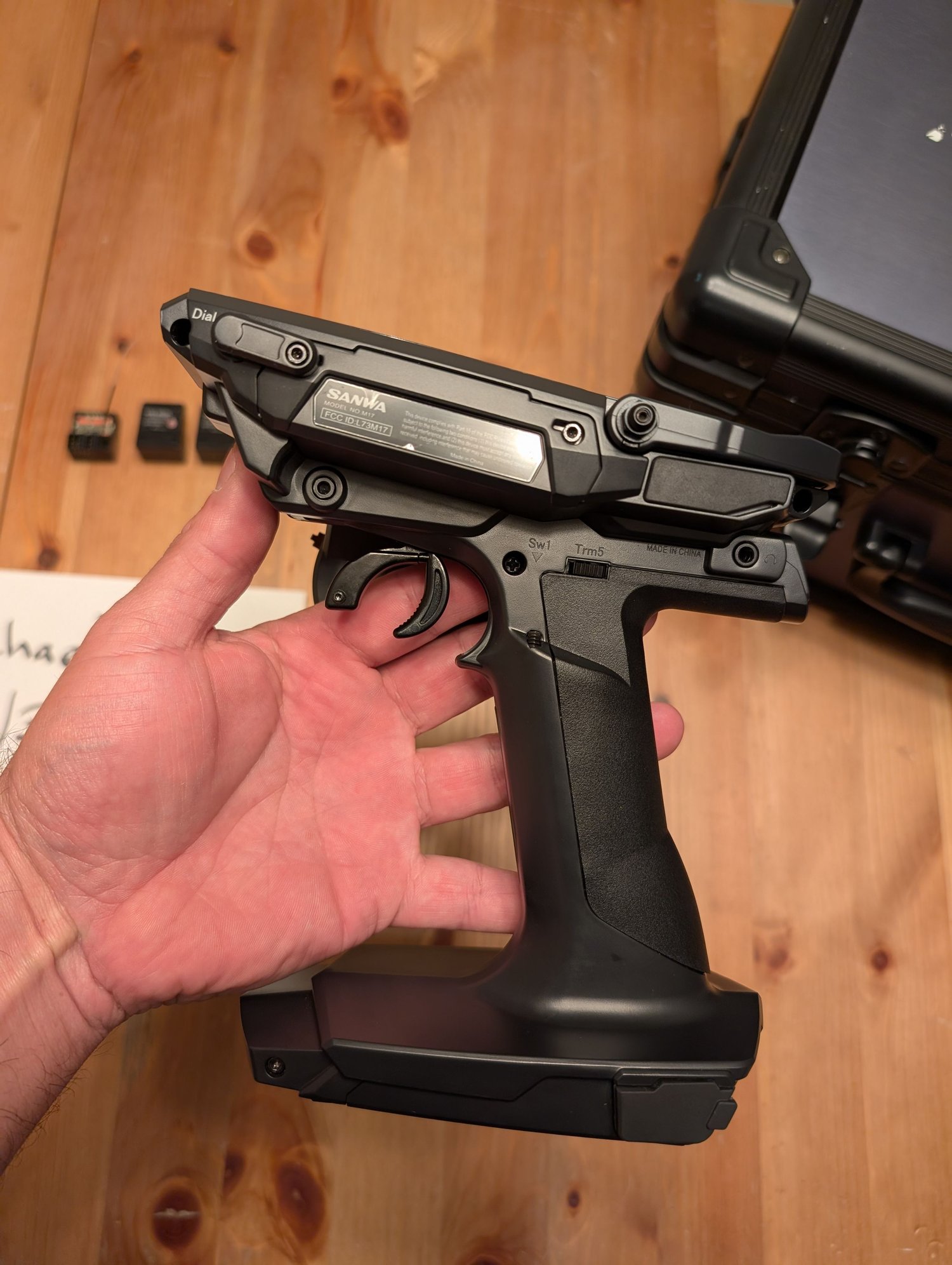 Sanwa M17 Radio w/ 4 Receivers & ProTek Hard Case - R/C Tech Forums