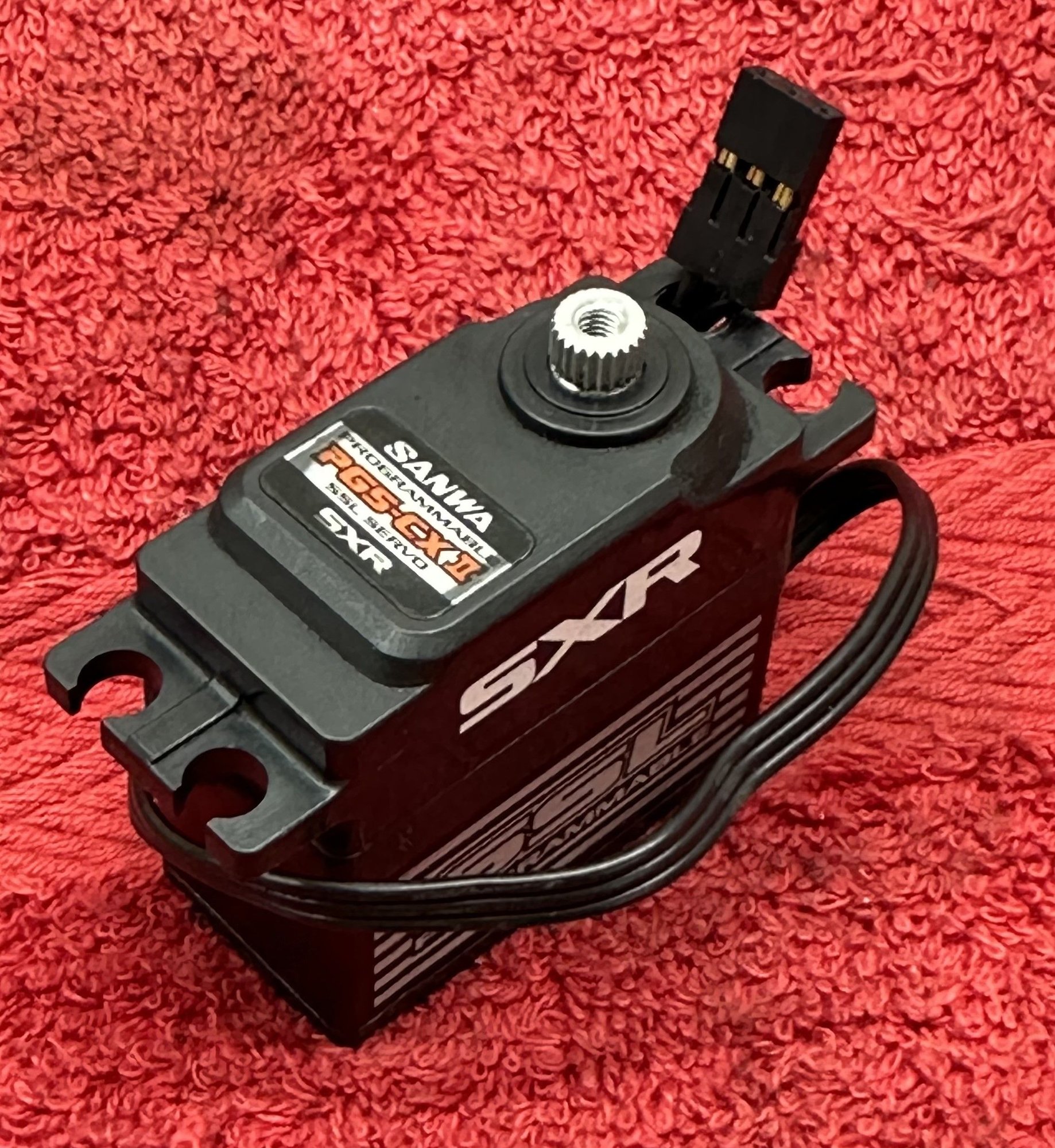 FS: SANWA PGS-CX II 0.11SEC 26.5KG 7.4V HIGH TORQUE TYPE SERVO - R/C Tech Forums