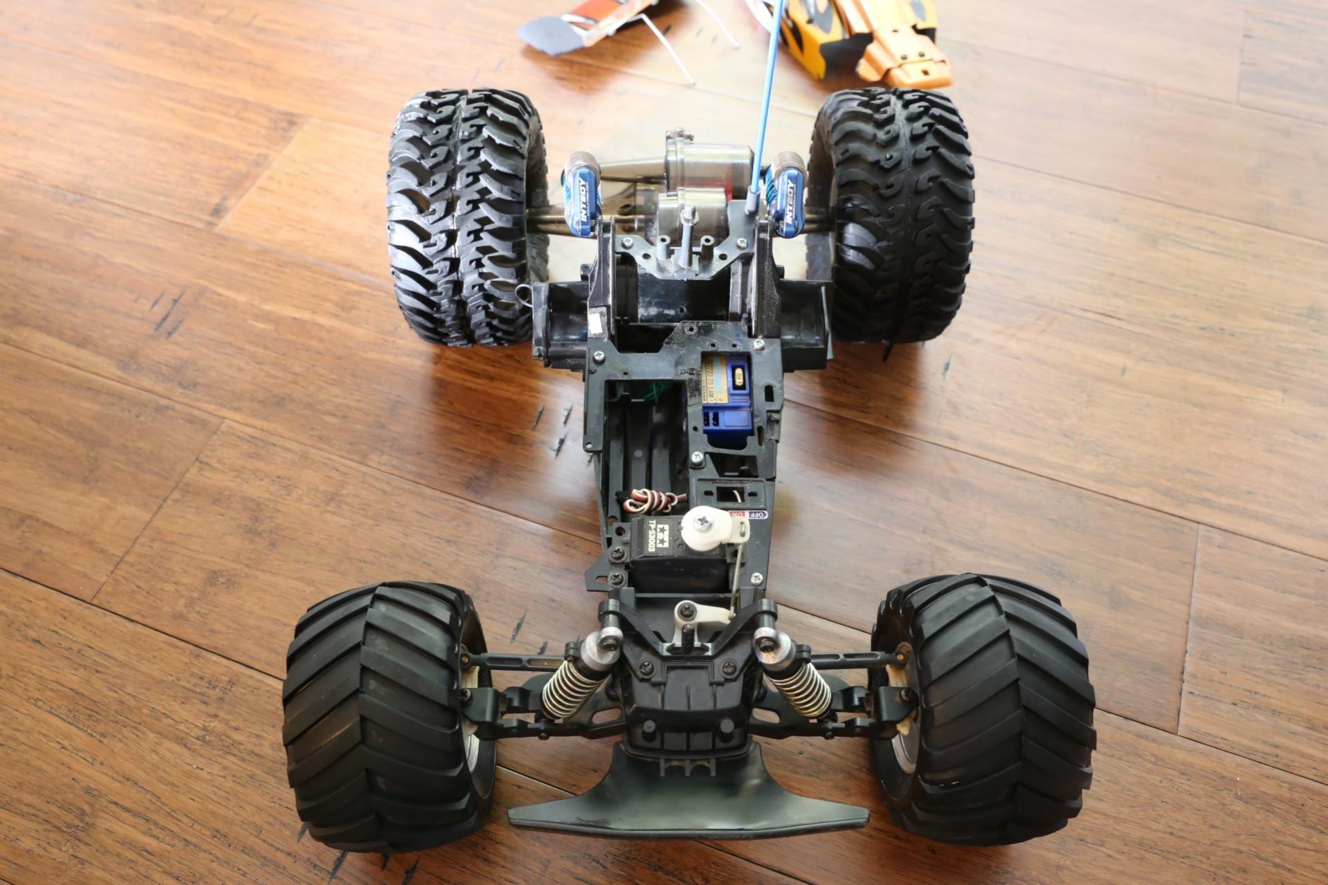 F/S: Tamiya DT01 Awesome CUSTOM Dragster - Integy Shocks Monster Tires ...