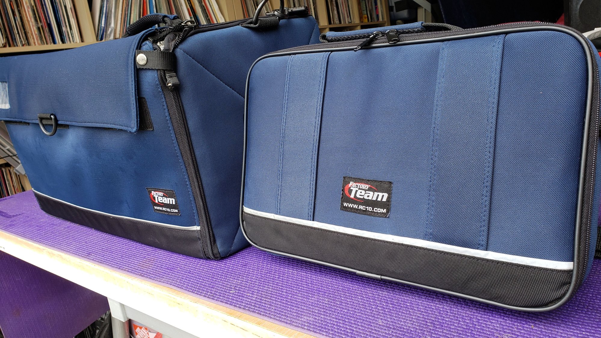 Factory Team RC10 storage or hauler bag and Factory Team Motor Carrier ...