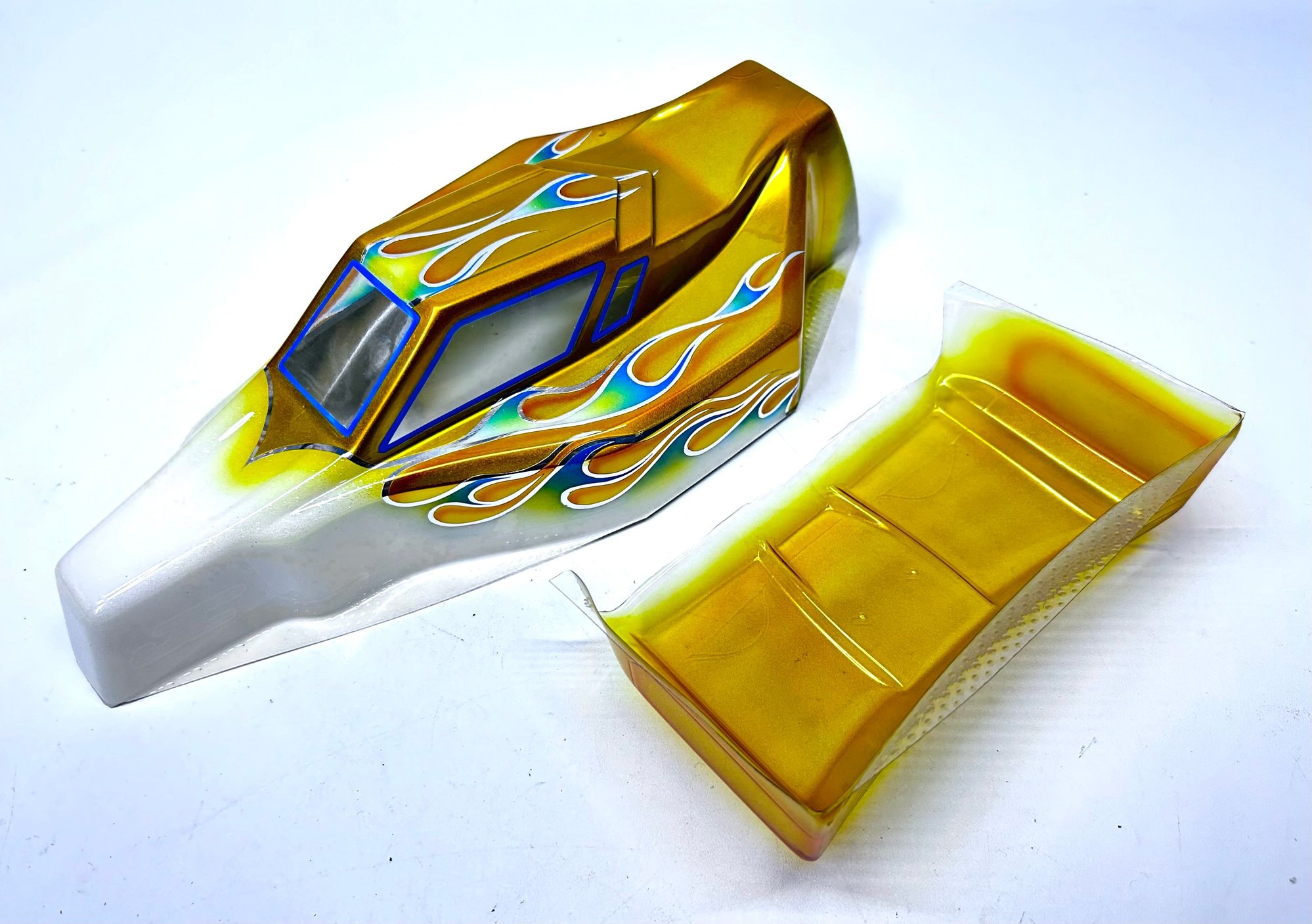 Associated RC10 B4 B4.1 B4.2 Custom Painted Buggy Body & Wing - R/C Tech Forums