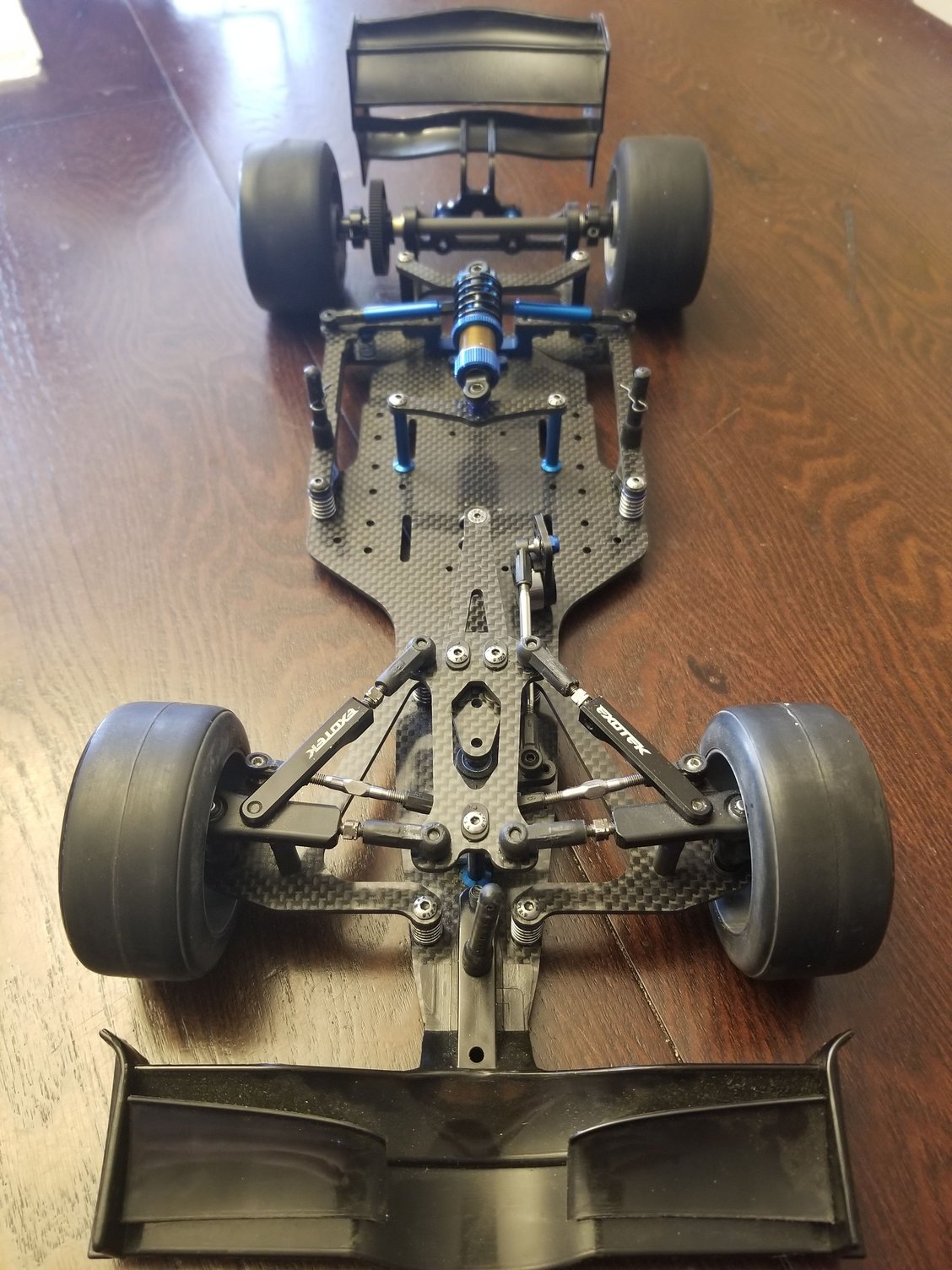 Team Associated F6 - Formula One Rolling Chassis F1 RC10F6 with Exotek ...