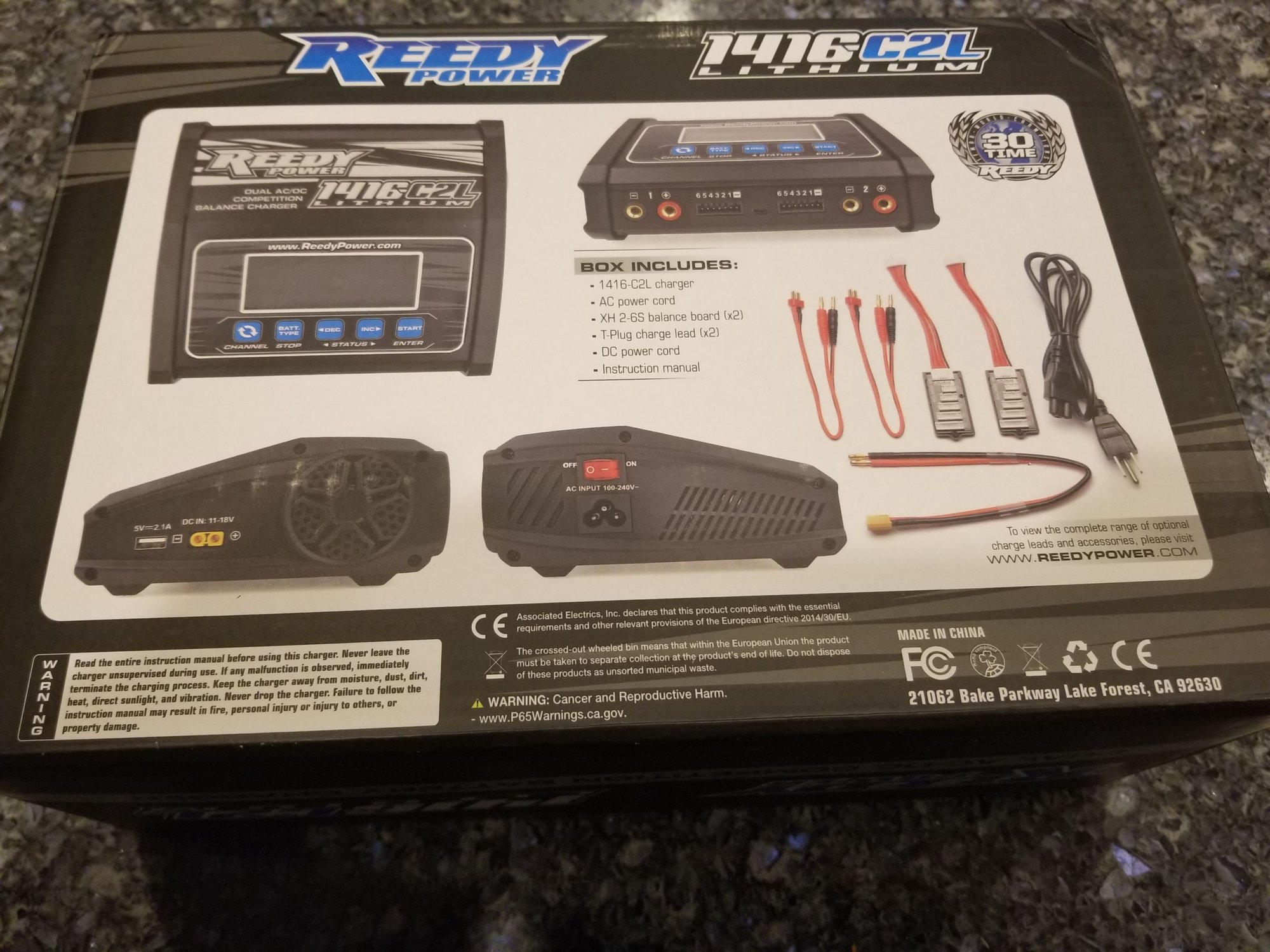 Reedy 1416 C2L Lithium Dual Charger - R/C Tech Forums