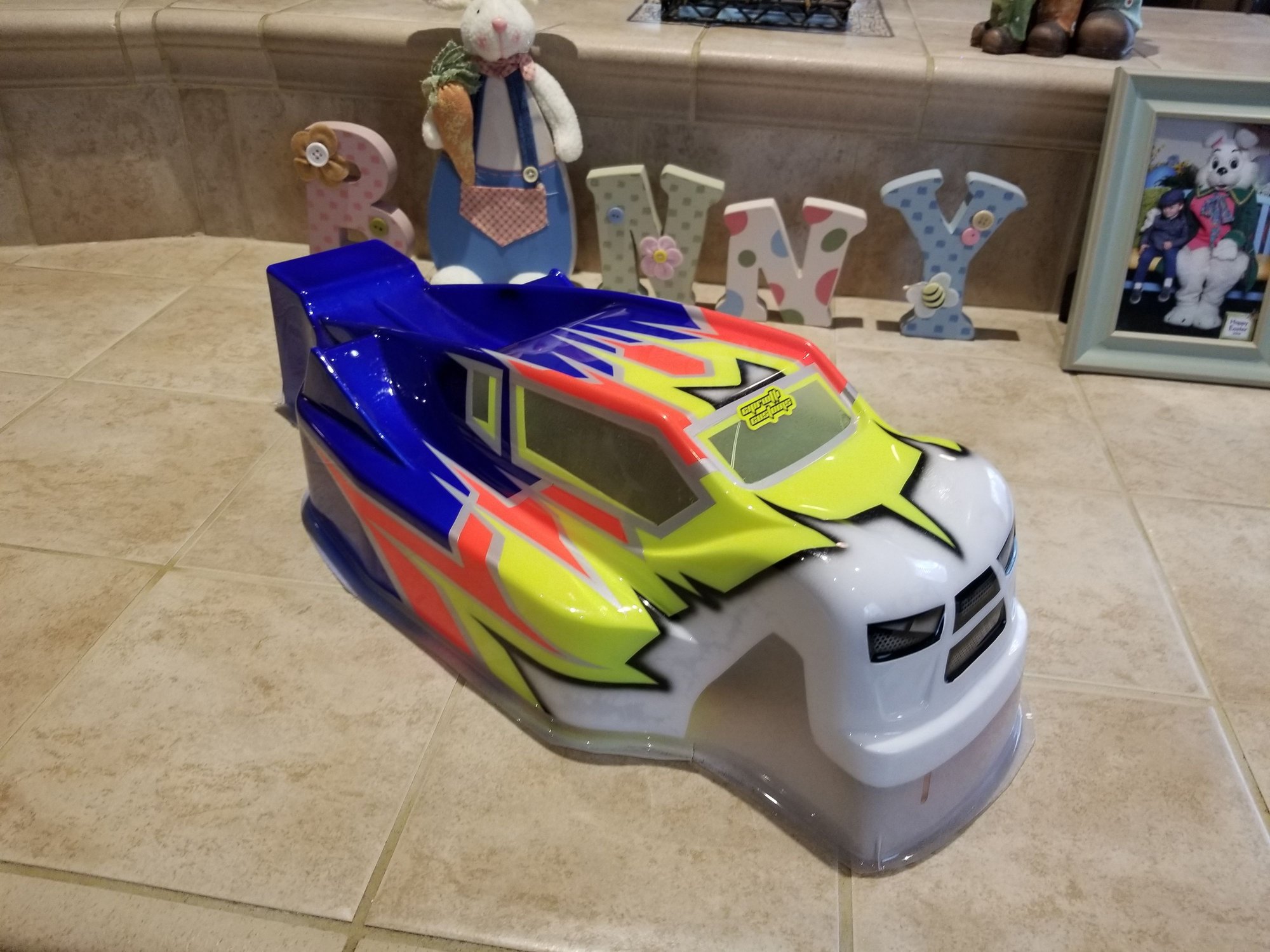 Kyosho Truggy Body custom airbrushed - R/C Tech Forums