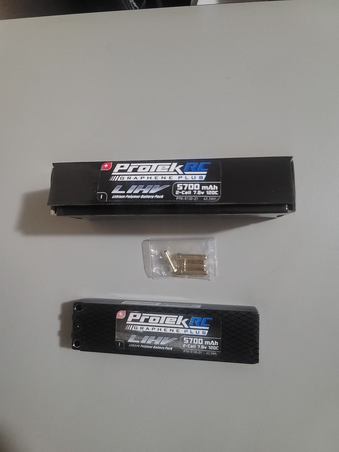PROTEK RC 5700 SLIM LIPO GRAPHENE PLUS 2CELL 7.6V 120C - R/C Tech Forums