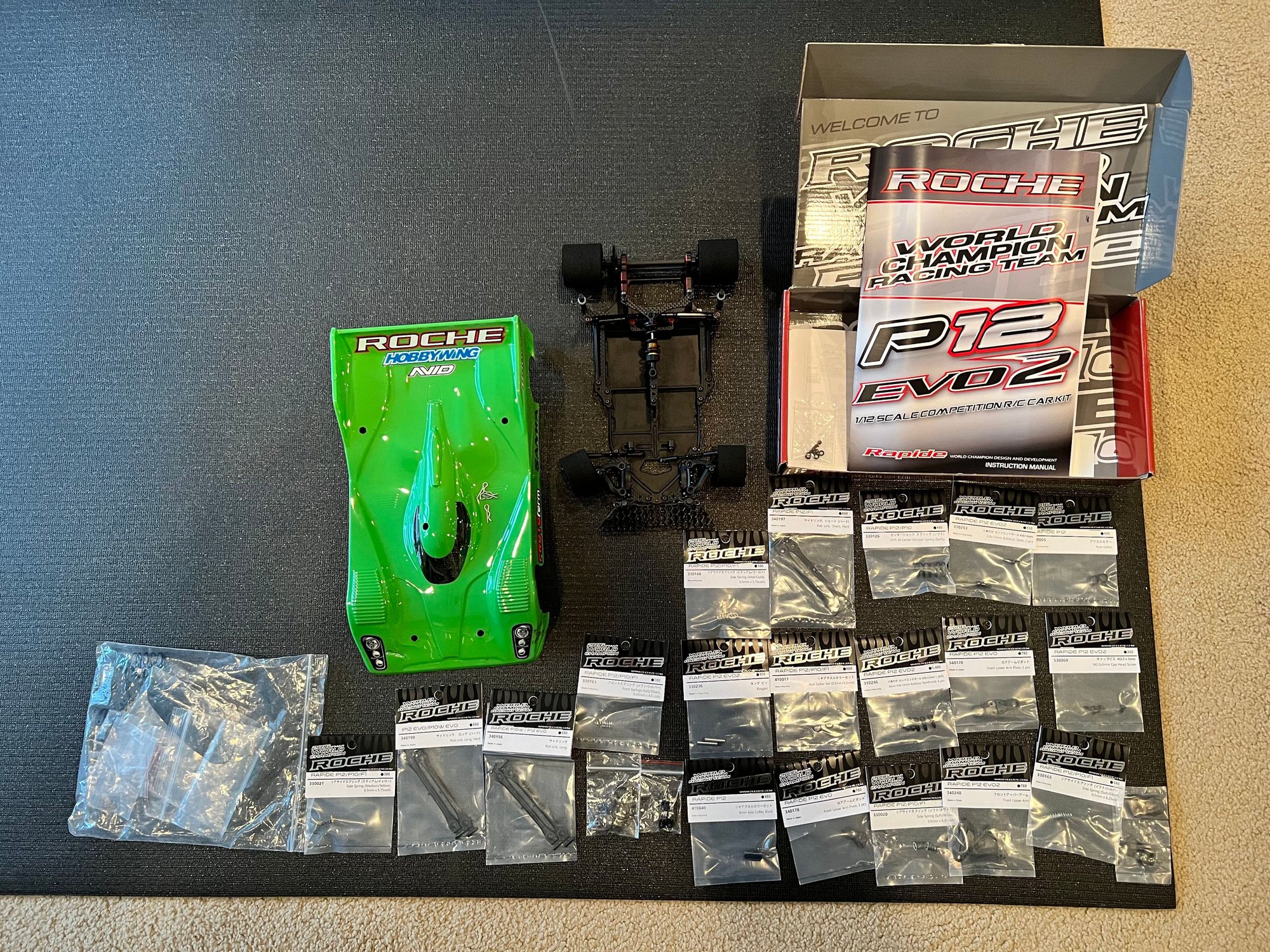 Roche P12 EVO2 and lots of parts - R/C Tech Forums