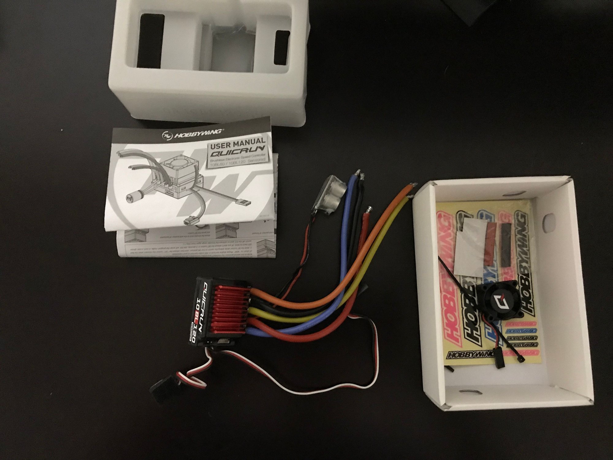 FS: HW 10BL120 ESC and programmer - R/C Tech Forums