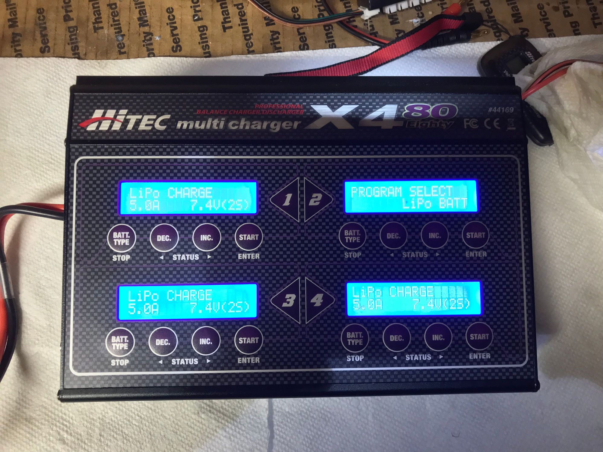 For Sale Hitec X480 four port charger - R/C Tech Forums