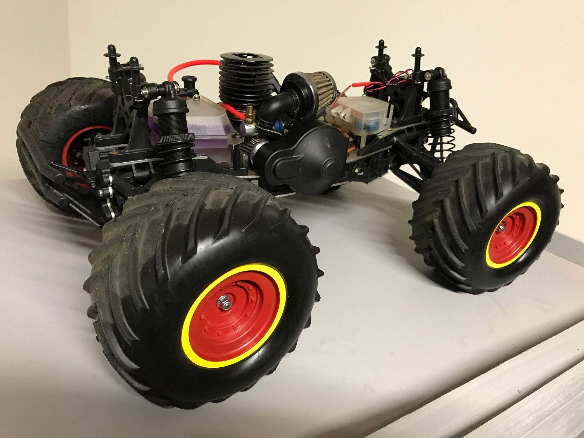 1/8 LOSI RAMINATOR NITRO MONSTER TRUCK-LIKE NEW - R/C Tech Forums