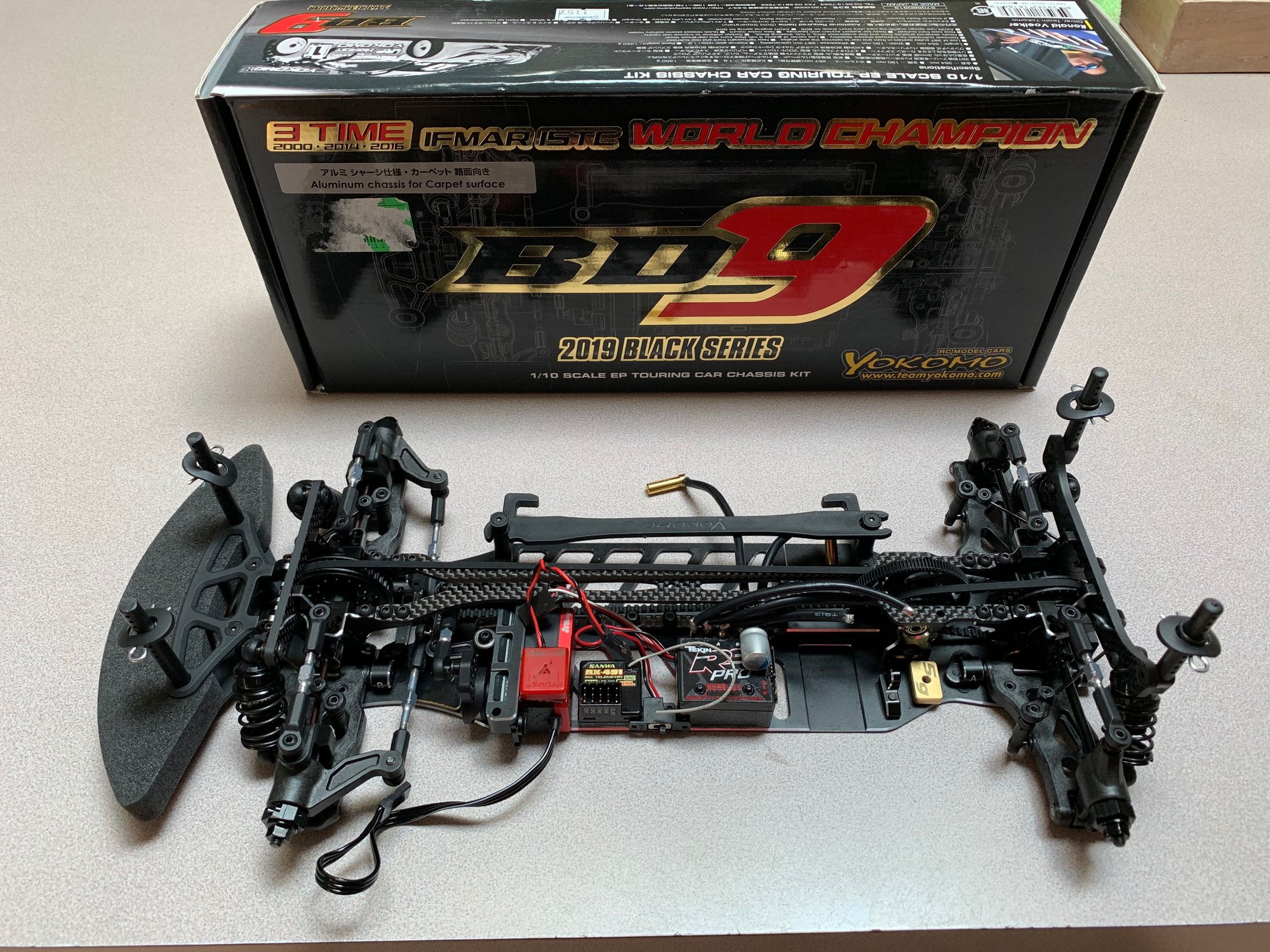 Like New Yokomo BD9 Black Edition - R/C Tech Forums