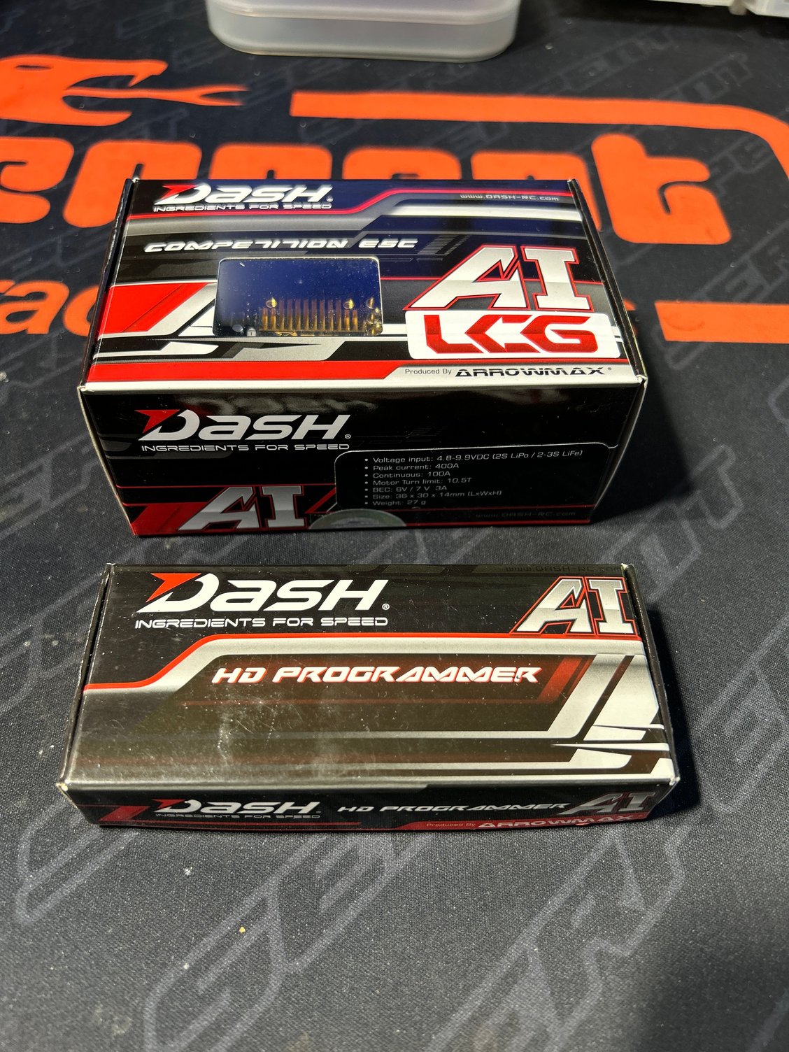 FS:BNIB Arrowmax Dash ESC plus programmer - R/C Tech Forums
