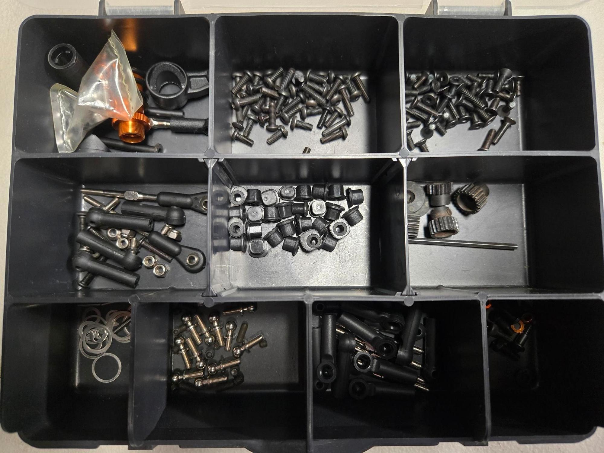 Team C TM4 4WD Buggy Plus Tires and TONS of Spare Parts - R/C Tech Forums