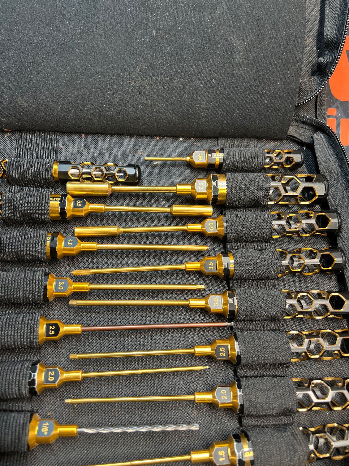 Arrowmax black/gold tools - R/C Tech Forums