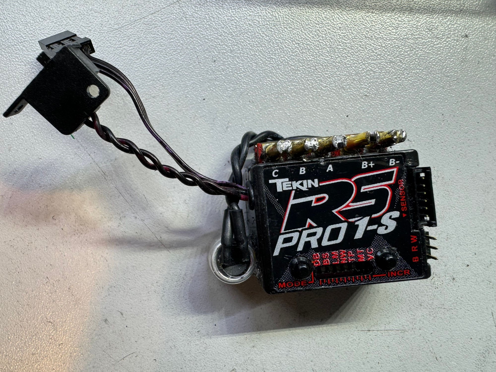 Qty 2 USED Tekin 1s RS PRO 1S Black Edition Sensored Brushless ESC - R ...