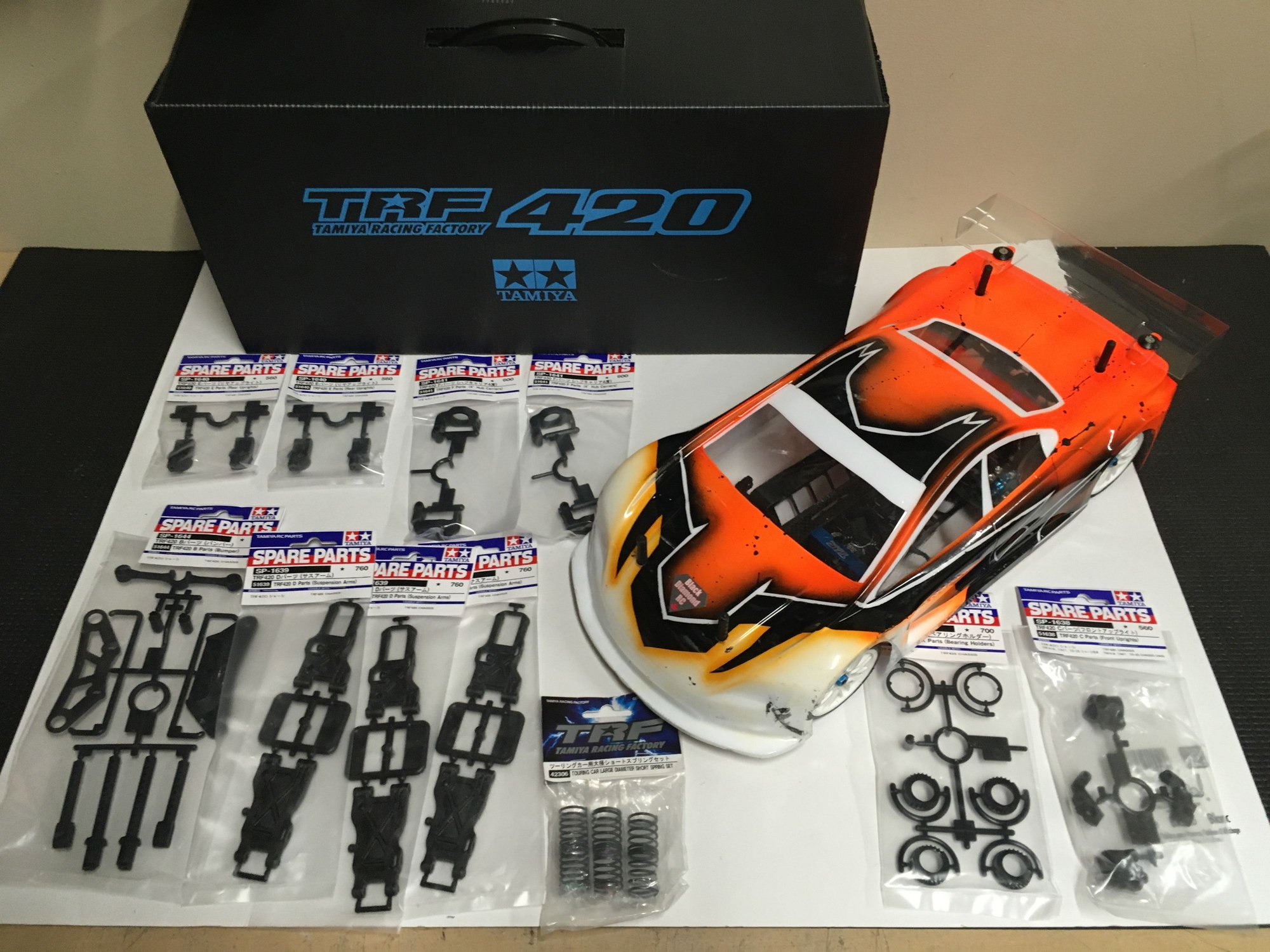 TAMIYA TRF 420 WITH ALLOY CHASSIS AND PARTS LOT - R/C Tech Forums