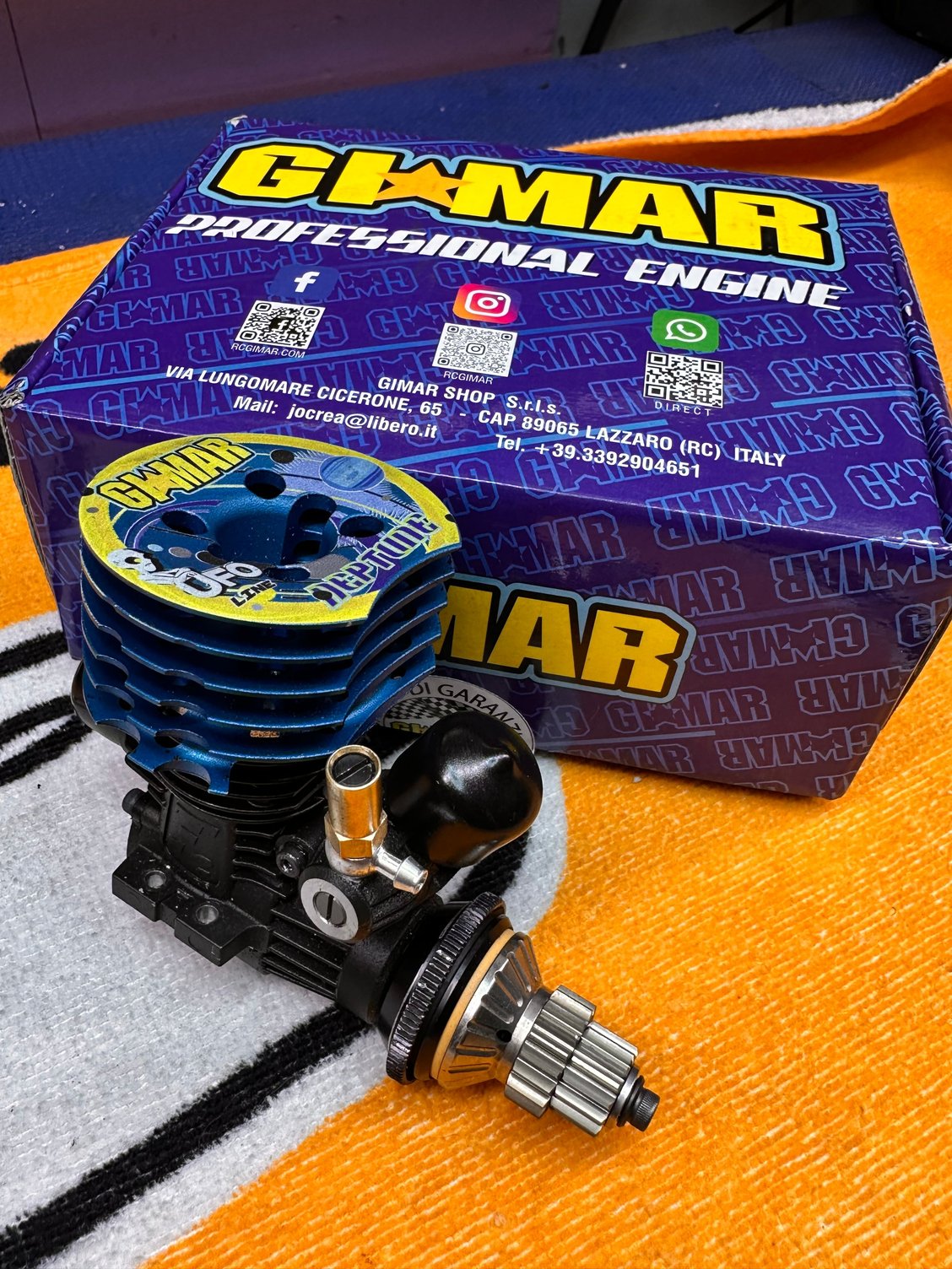 Gimar Neptune 12 on road engine - R/C Tech Forums