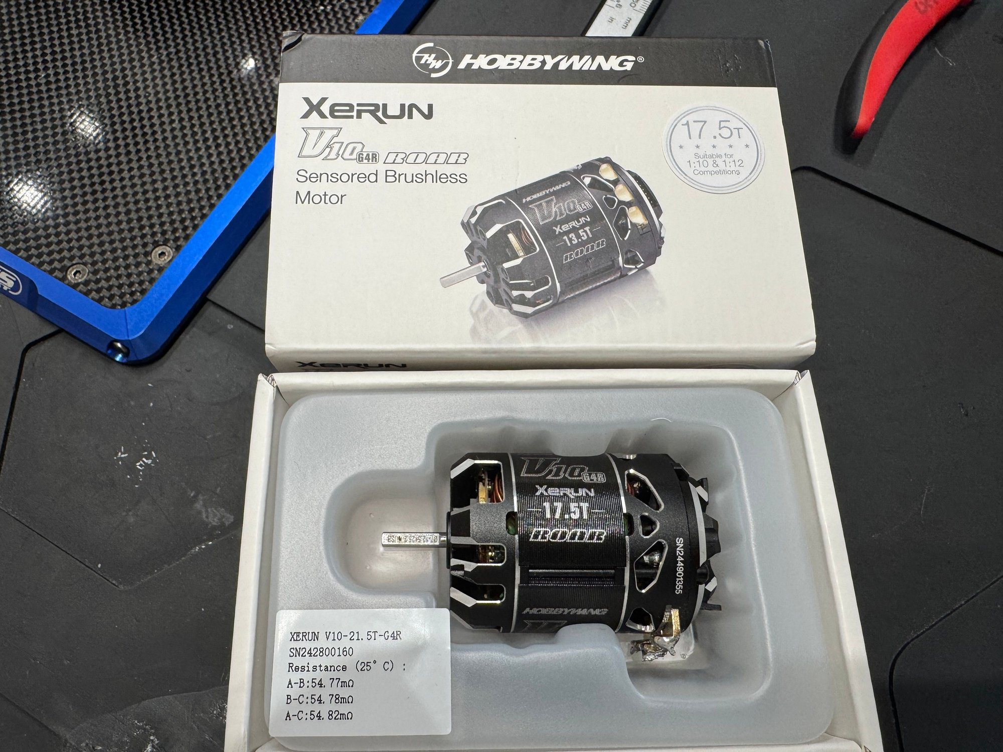 Hobbywing Xerun V10 G4R Competition Stock Brushless Motor 17.5T - R/C Tech Forums