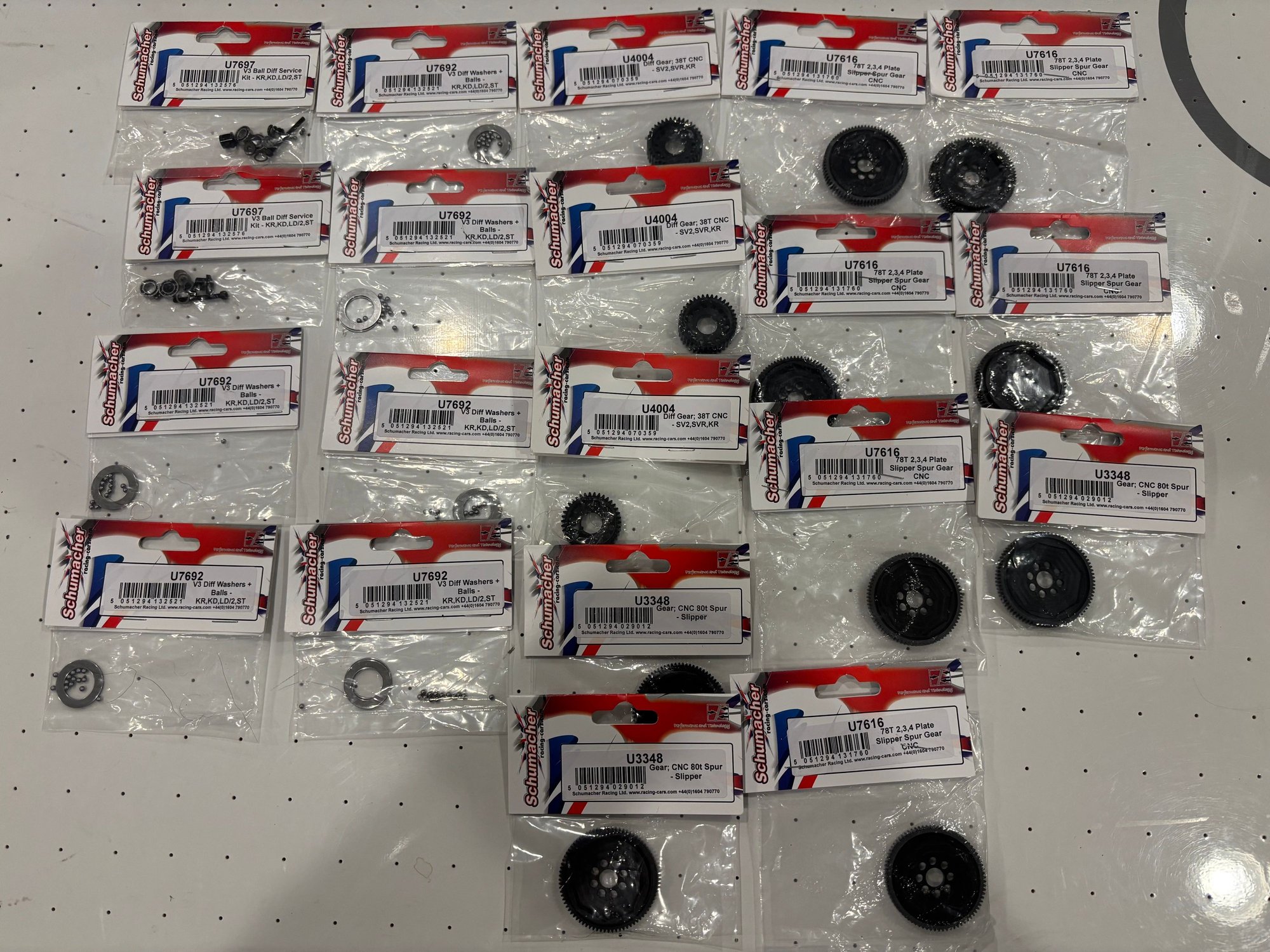 Schumacher LD3 LD2 Ball Diff Parts Pack - R/C Tech Forums