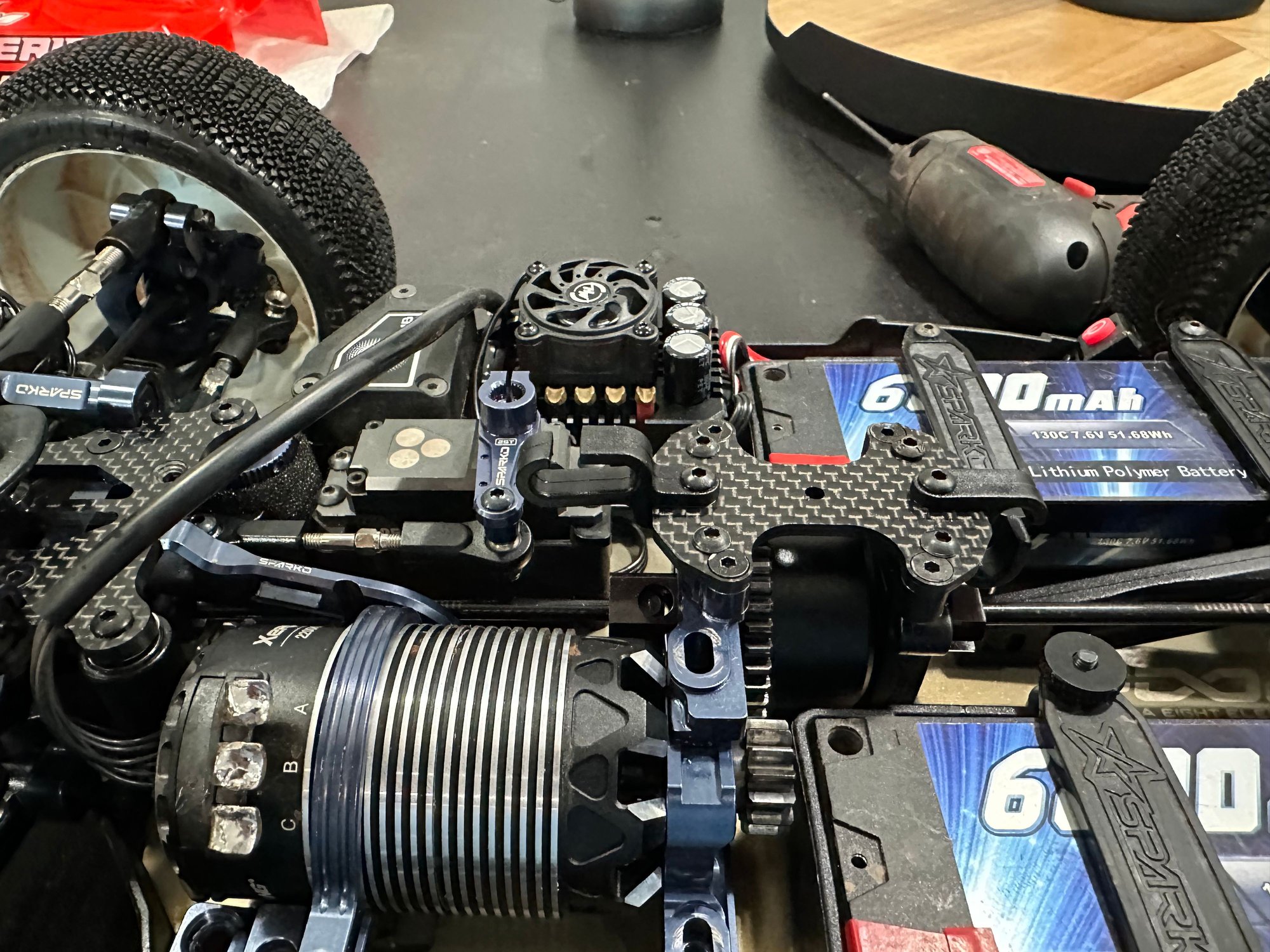 Sparko F8e buggy artr brand new hw esc and 2200kv motor Tekin t250 ...