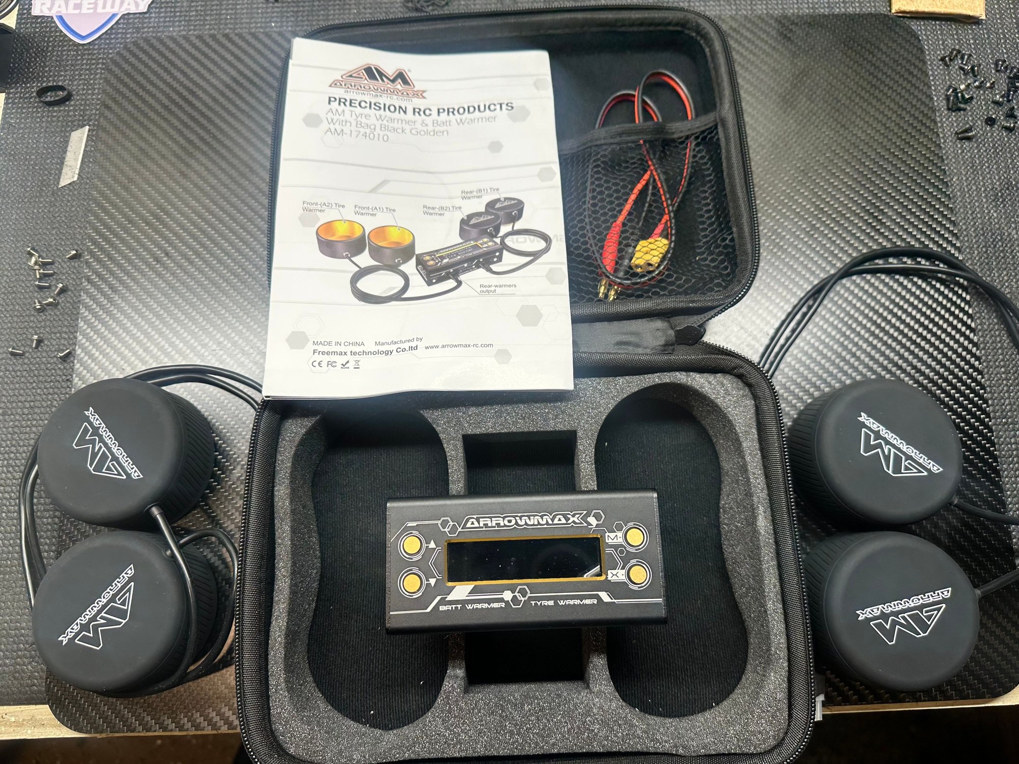 Arrowmax Tire Warmer with Bag - R/C Tech Forums