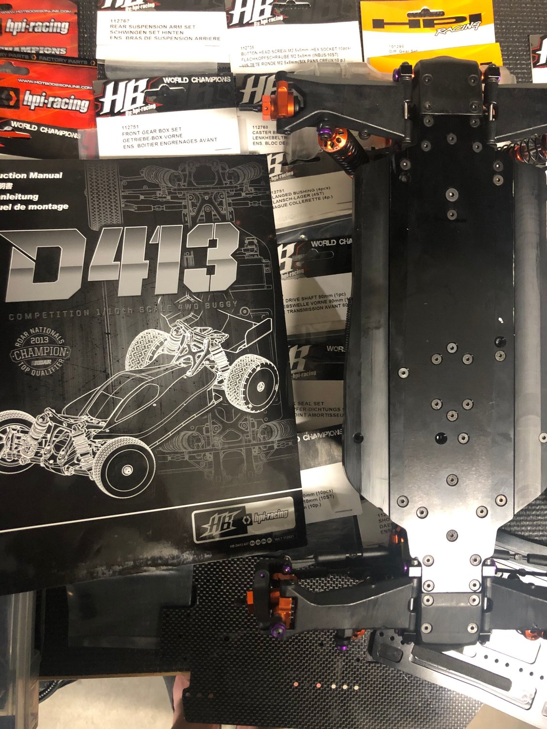 HB D413 Roller with motor and battery - R/C Tech Forums