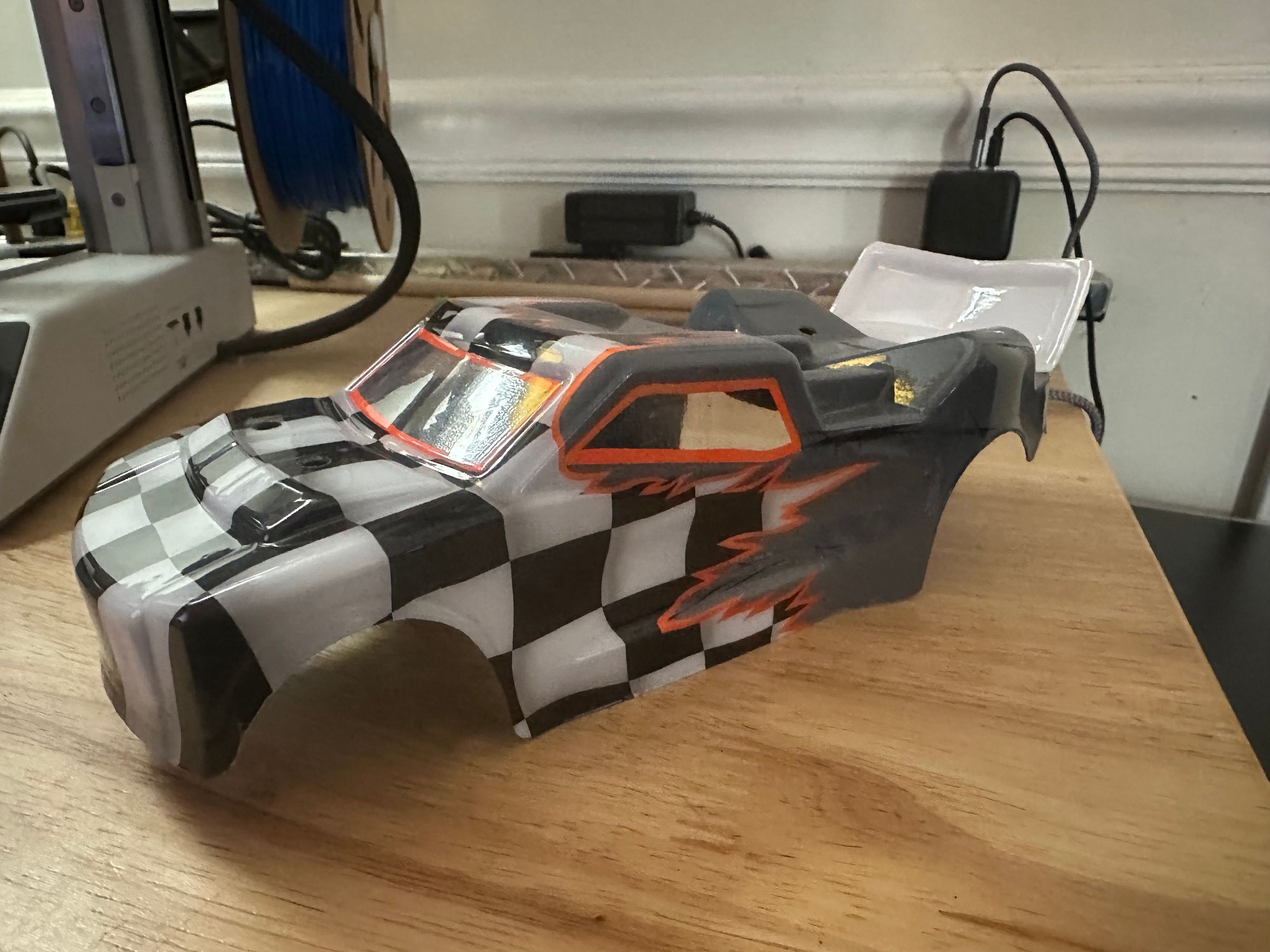 Losi Mini T custom painted truck body - R/C Tech Forums