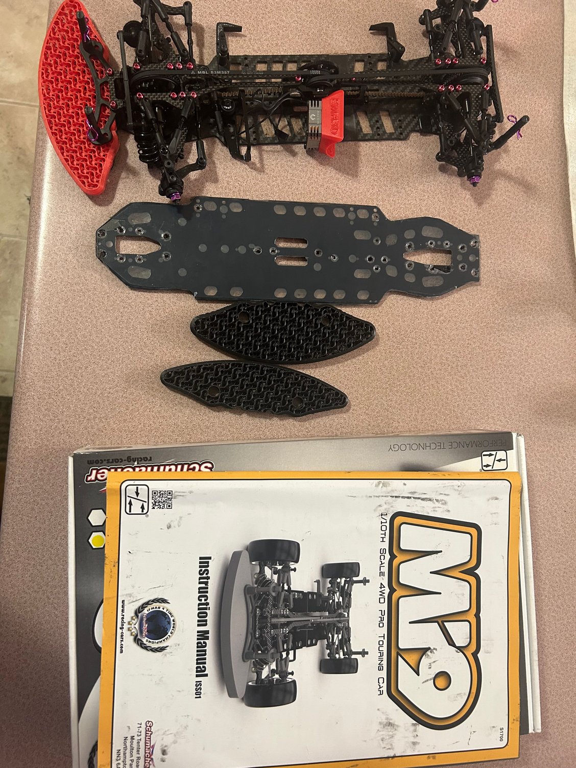 Mi9 aluminum roller with crazed build chassis - R/C Tech Forums