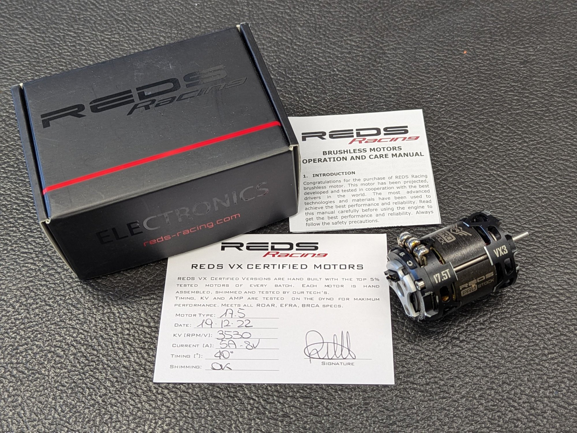 REDS 17.5T VX3 Factory Selected Super High Torque Rotor - R/C Tech Forums