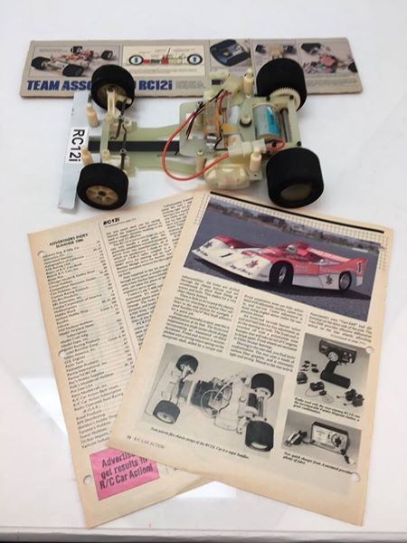 Team Associated Vintage 1/1 RC12i (Gene Husting Collection Car) for ...