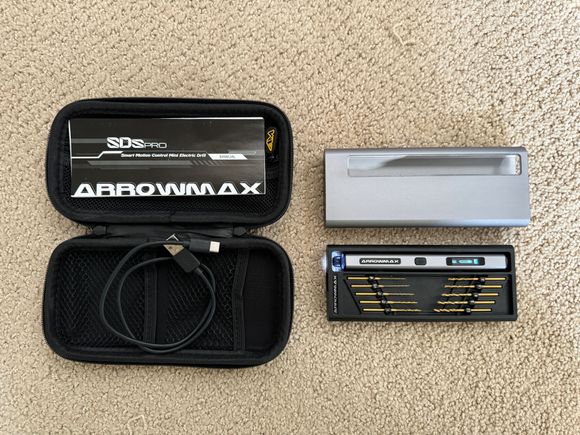 Arrowmax SDS Pro Electric Drill Cordless Smart Motion Used With Case ...