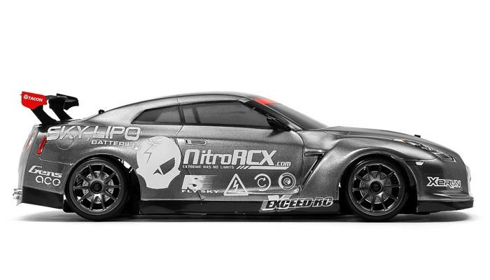 Exceed RC 2.4Ghz Grey MadSpeed Drift King Edition 1/10 Electric Ready ...