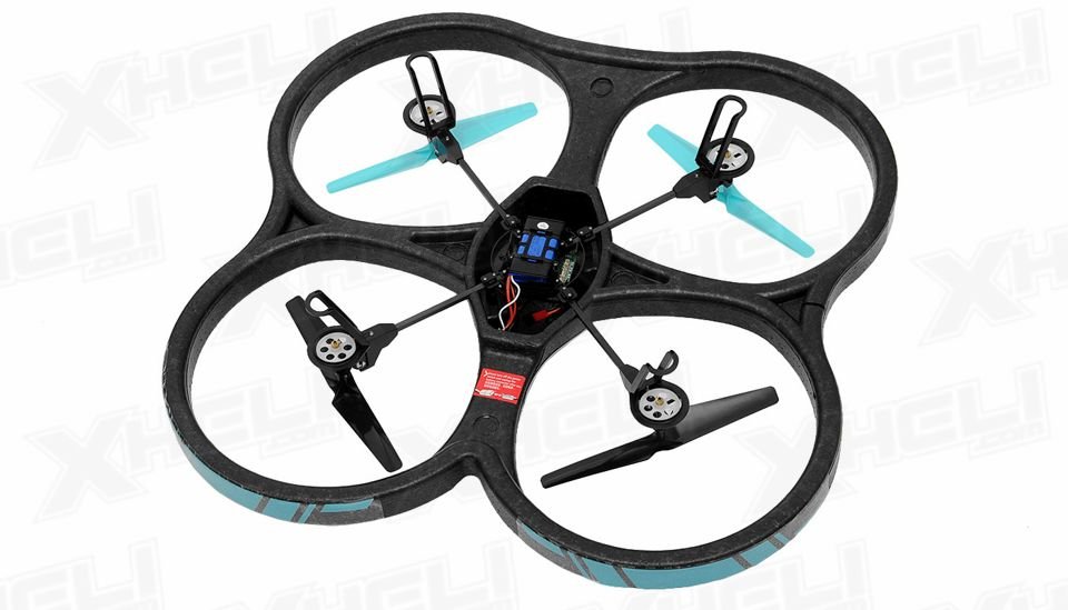 Hero RC XQ-5 V626 UFO Drone with Camera 4 Channel 6 Axis Gyro ...