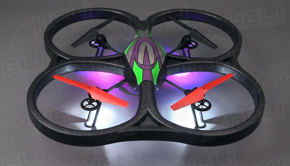 WLtoys V666 5.8G FPV 6 Axis 2.4G Quadcopter Drone with HD Camera ...