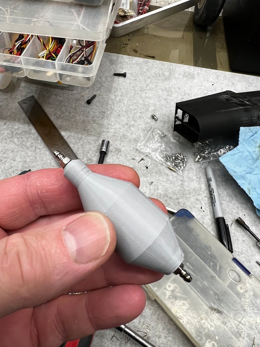 Electronic solutions to modifying glow engines of all sizes to gasoline ...