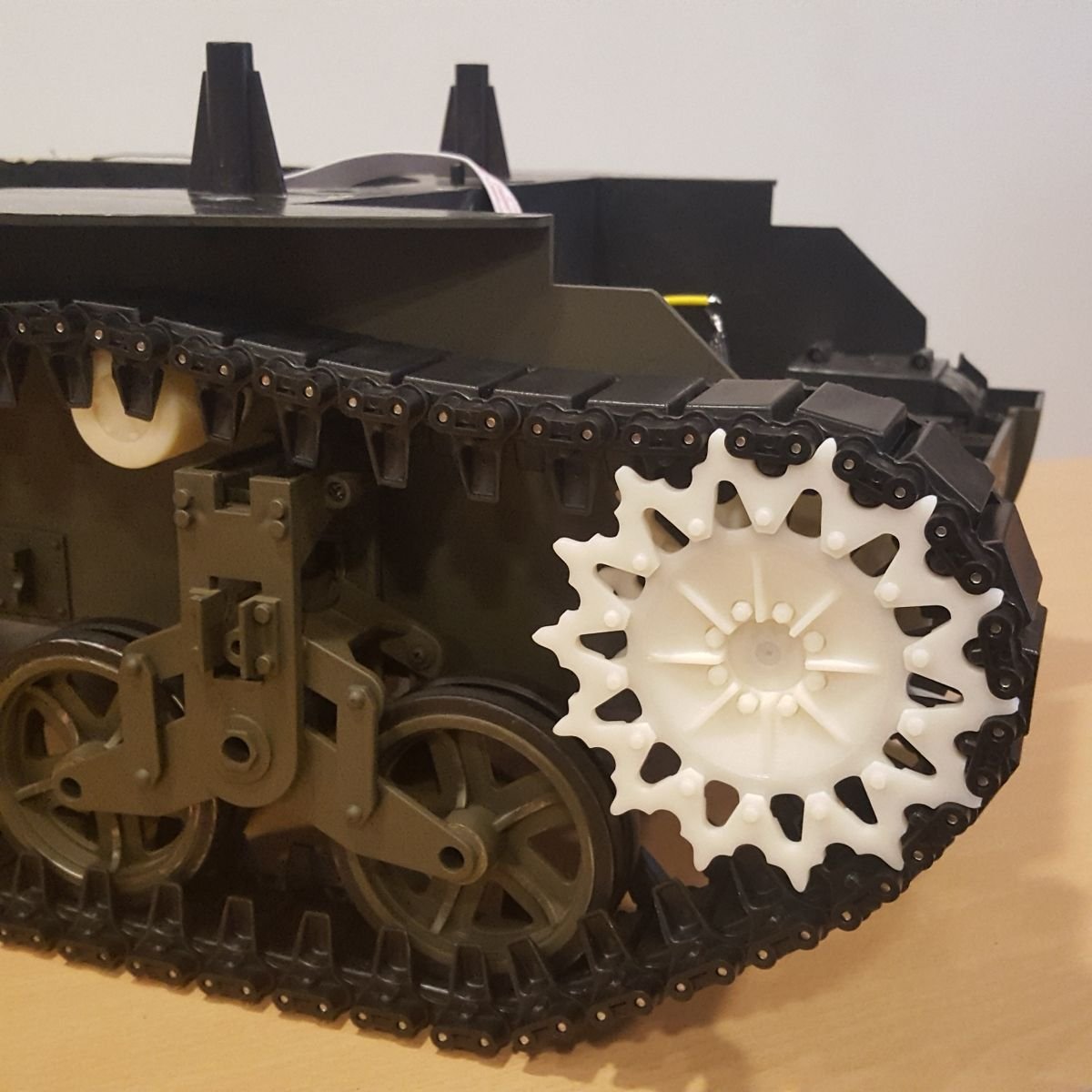 New Injection Molded Tracks 16 Scale M5 Stuart Tank 21st Century Ultimate Soldier Rcu Forums