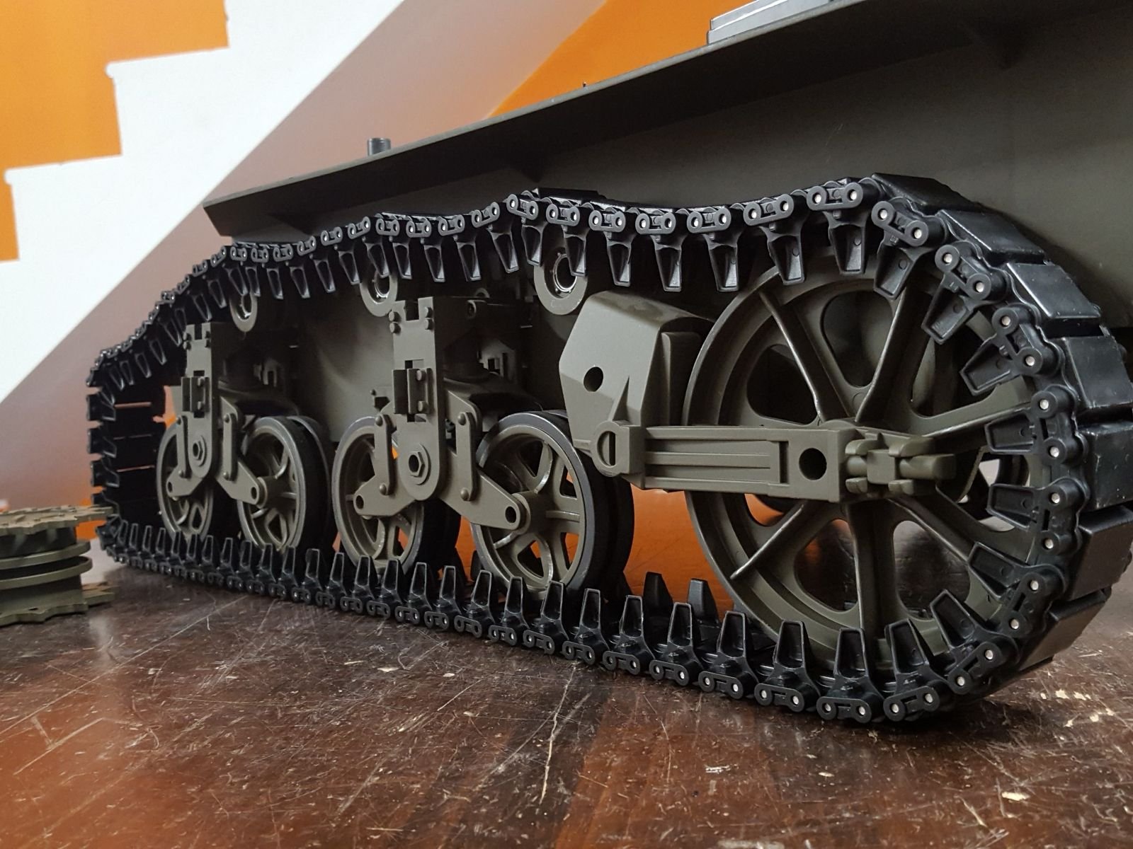 New Injection Molded Tracks 16 Scale M5 Stuart Tank 21st Century Ultimate Soldier Rcu Forums 