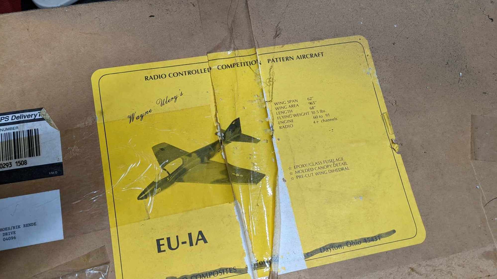 TWO Wayne Eulery EU1-A kits by Aerocomposites - RCU Forums