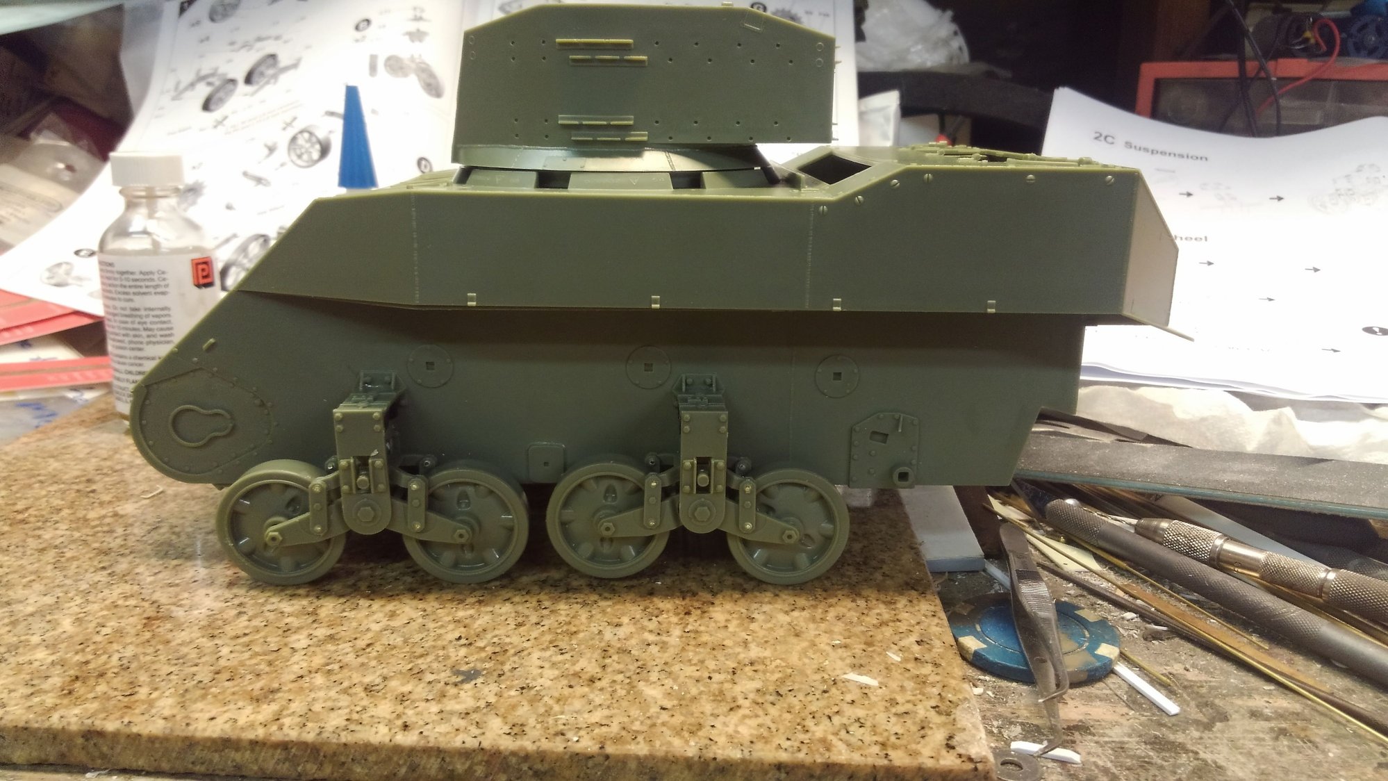 M5 Stuart light tank from Classy Hobby - RCU Forums