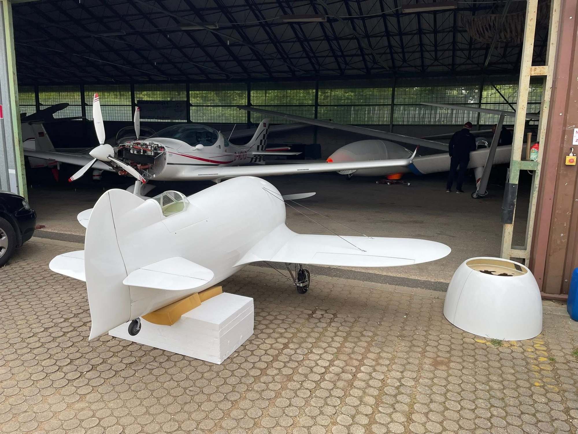 50% GeeBee R2 powered by MOKI 400 radial - Page 6 - RCU Forums