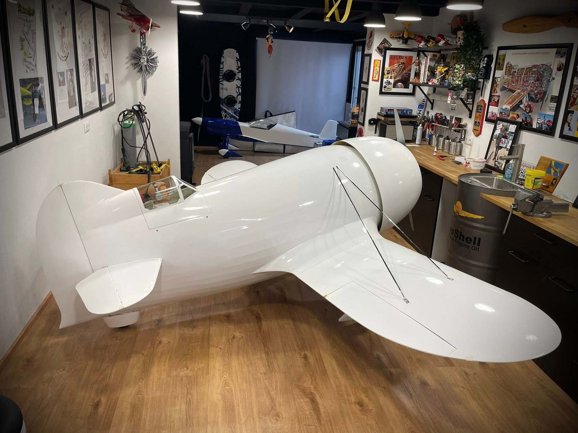 50% GeeBee R2 powered by MOKI 400 radial - Page 7 - RCU Forums