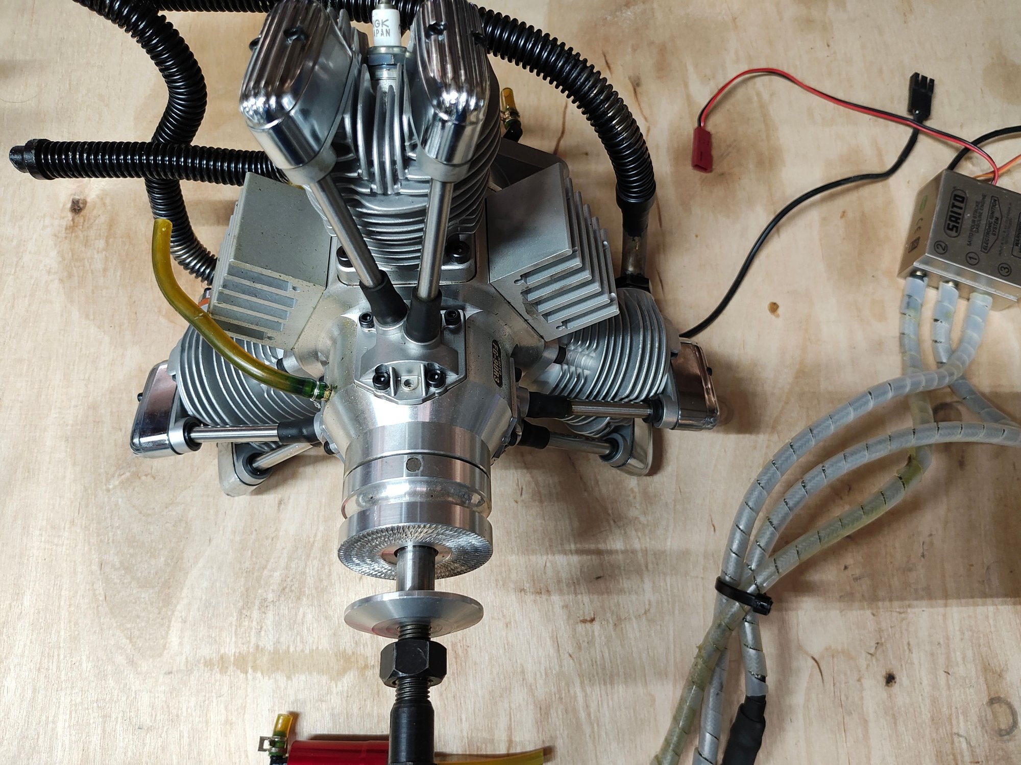 FG-90R3 90cc 3-Cylinder Gasoline Radial Engine - RCU Forums