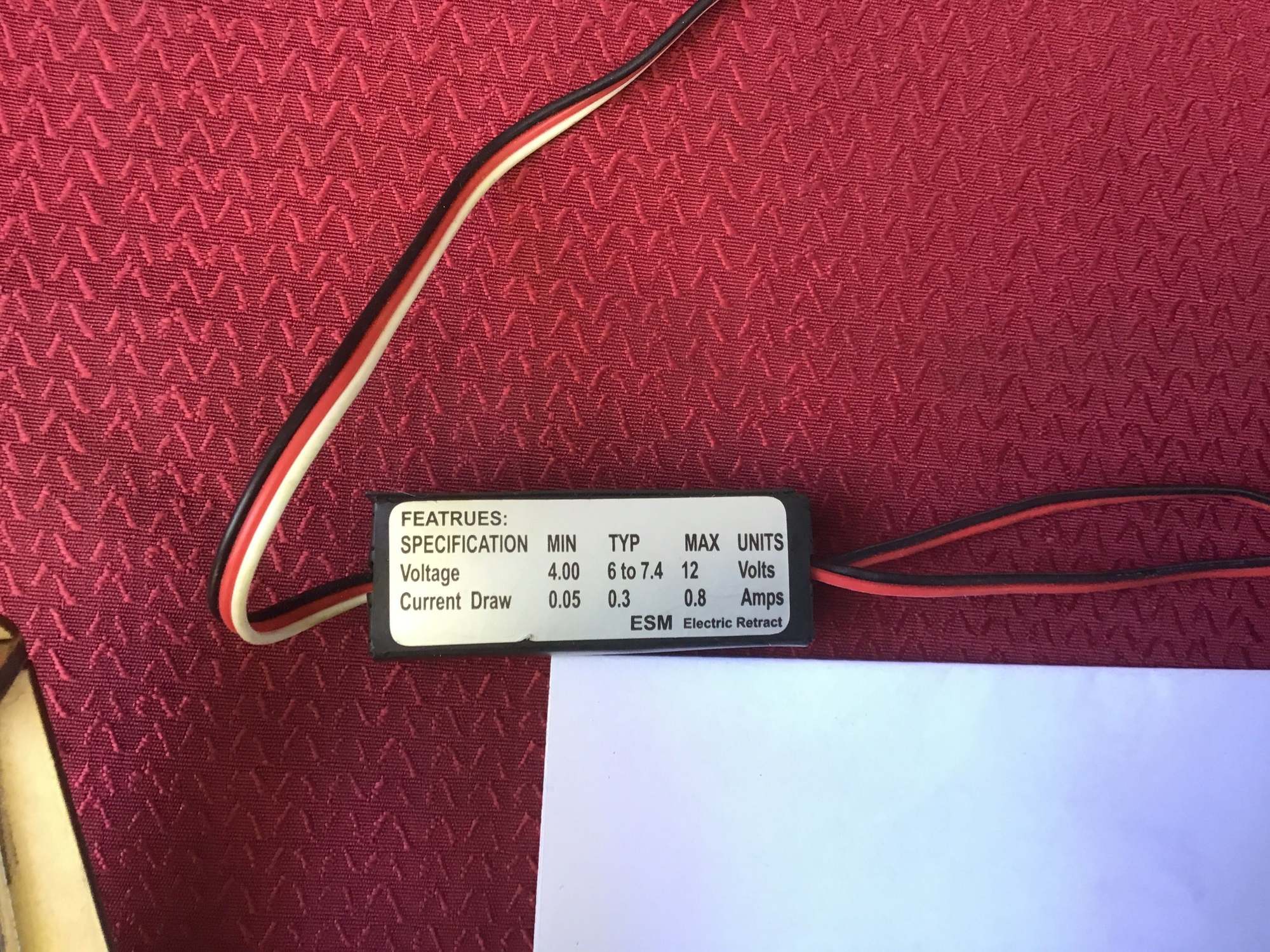 EMS Retracts for Corsair FAU 50cc - RCU Forums