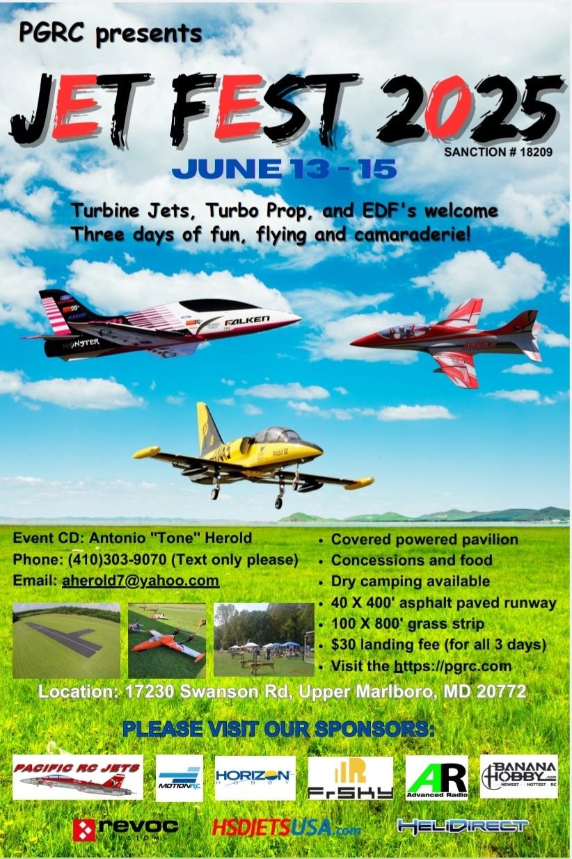 2025 USA Only Jet Events - RCU Forums