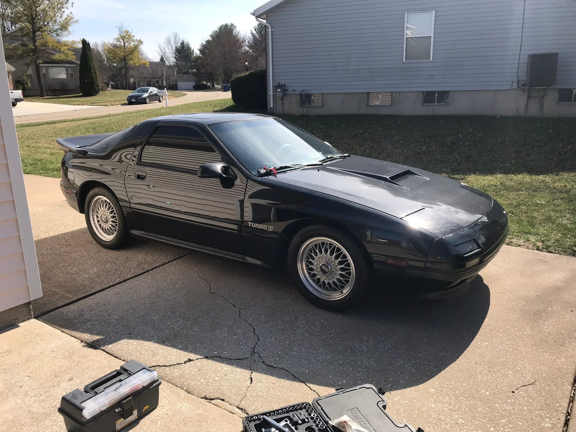 Fc3s infini wheels 16x7 40 offset - RX7Club.com - Mazda RX7 Forum